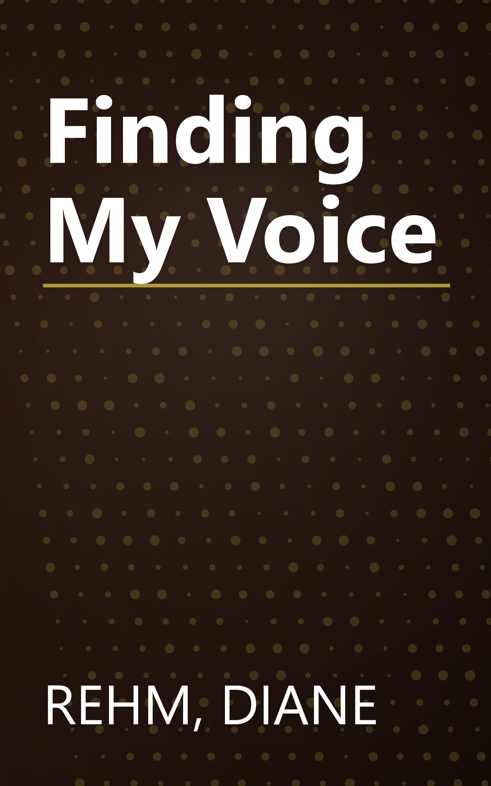 Finding My Voice book cover