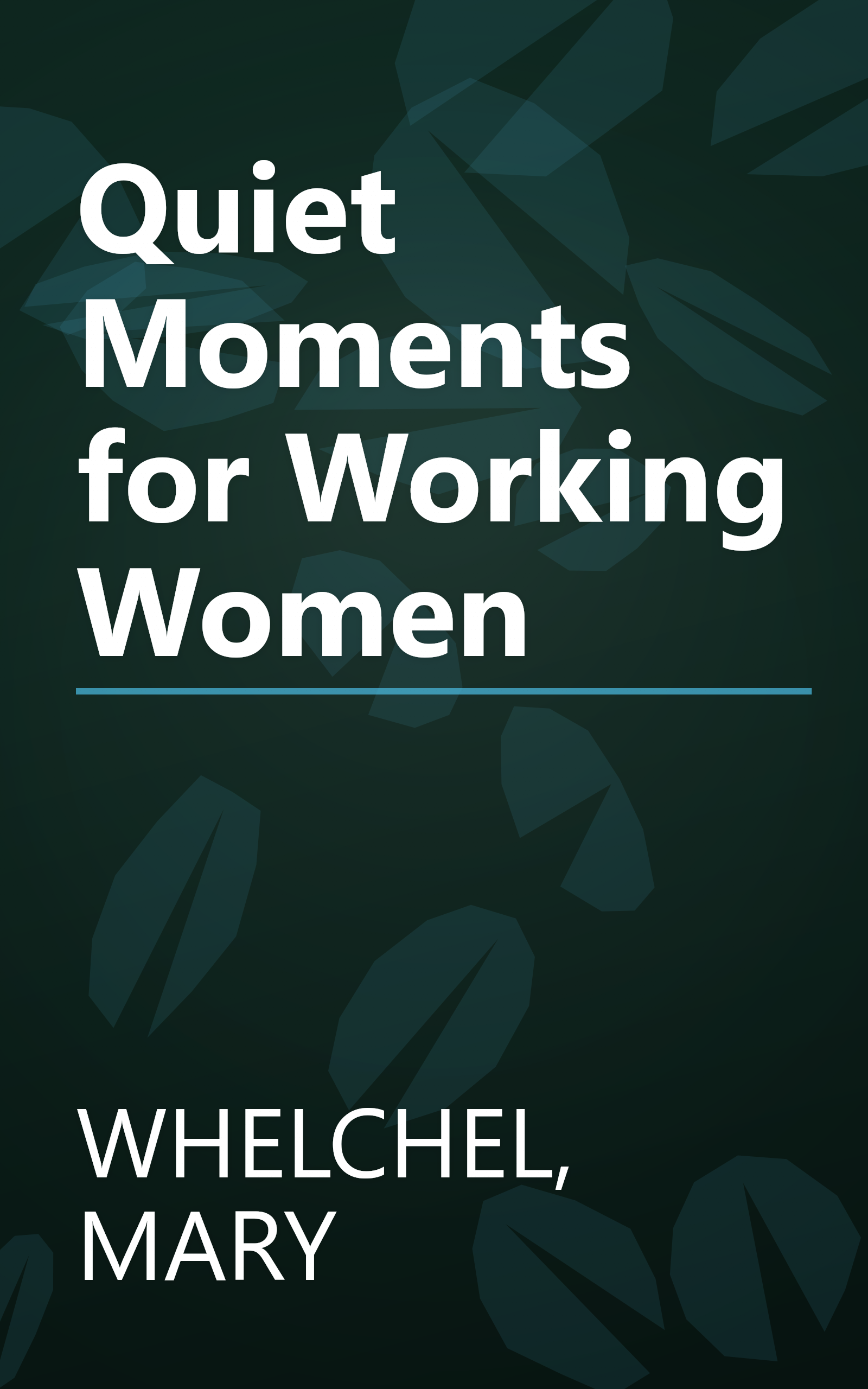 Quiet Moments for Working Women book cover