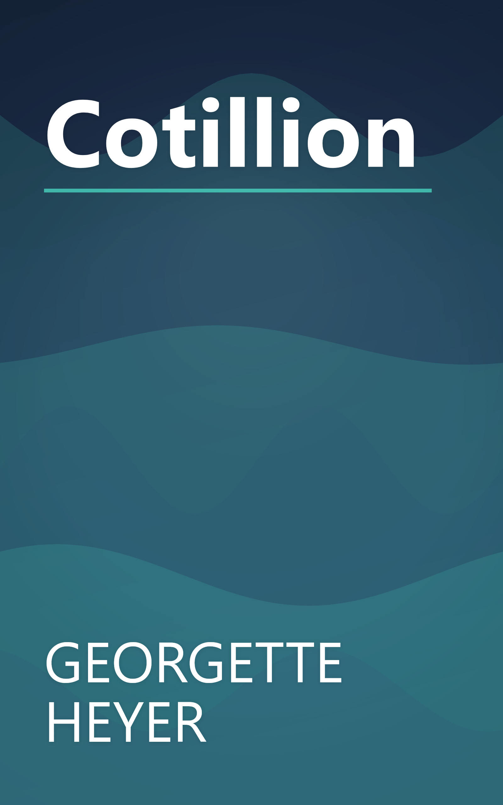 Cotillion book cover