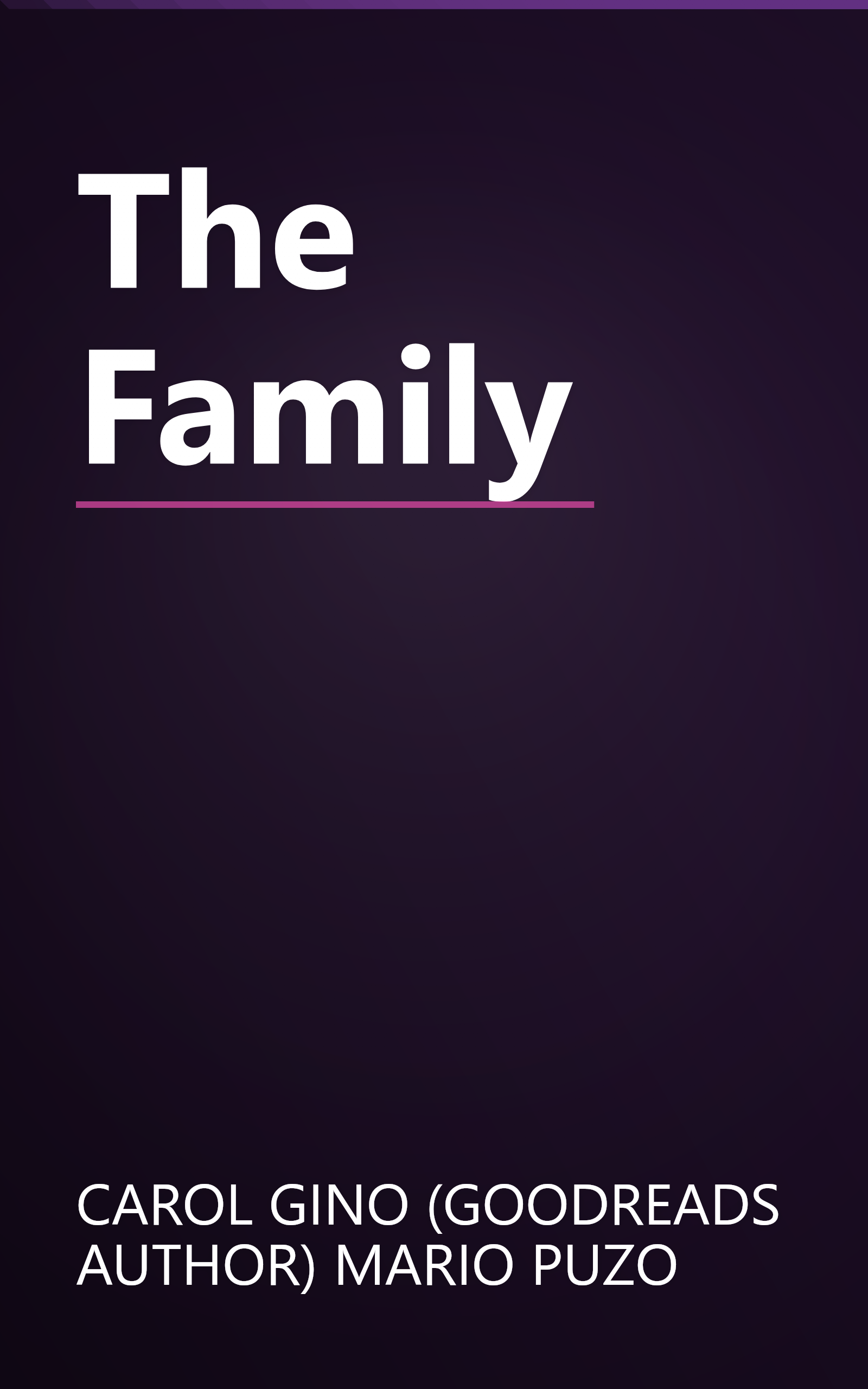The Family book cover