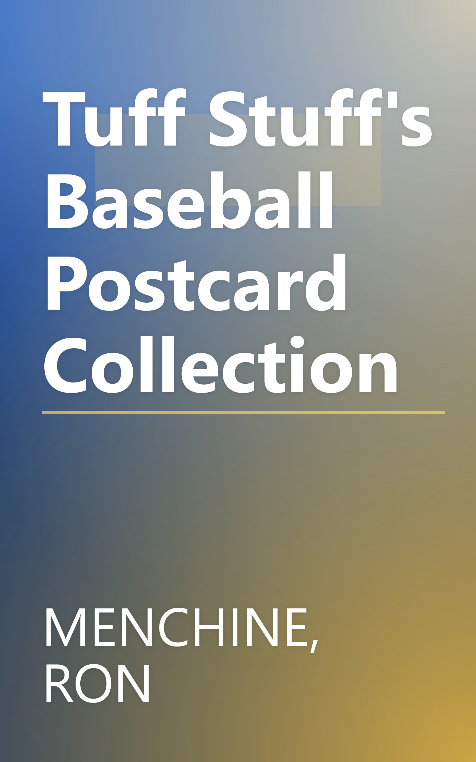 Tuff Stuff's Baseball Postcard Collection book cover