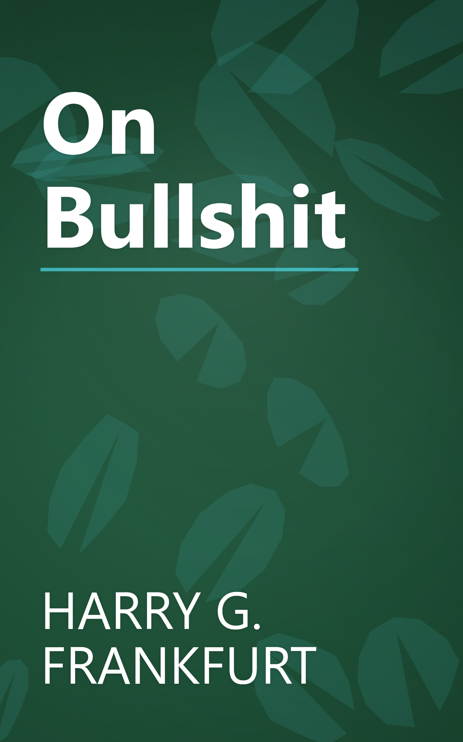 On Bullshit book cover