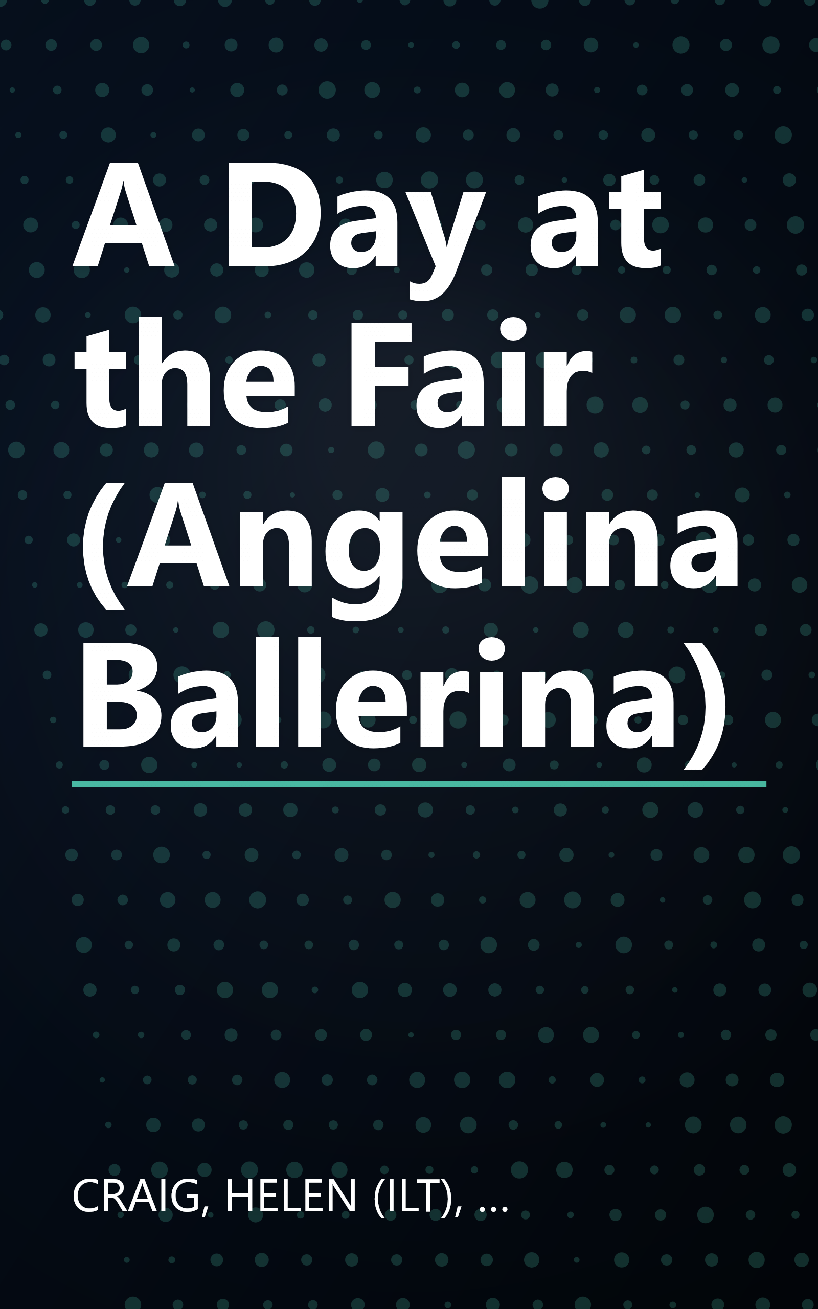 A Day at the Fair (Angelina Ballerina) book cover
