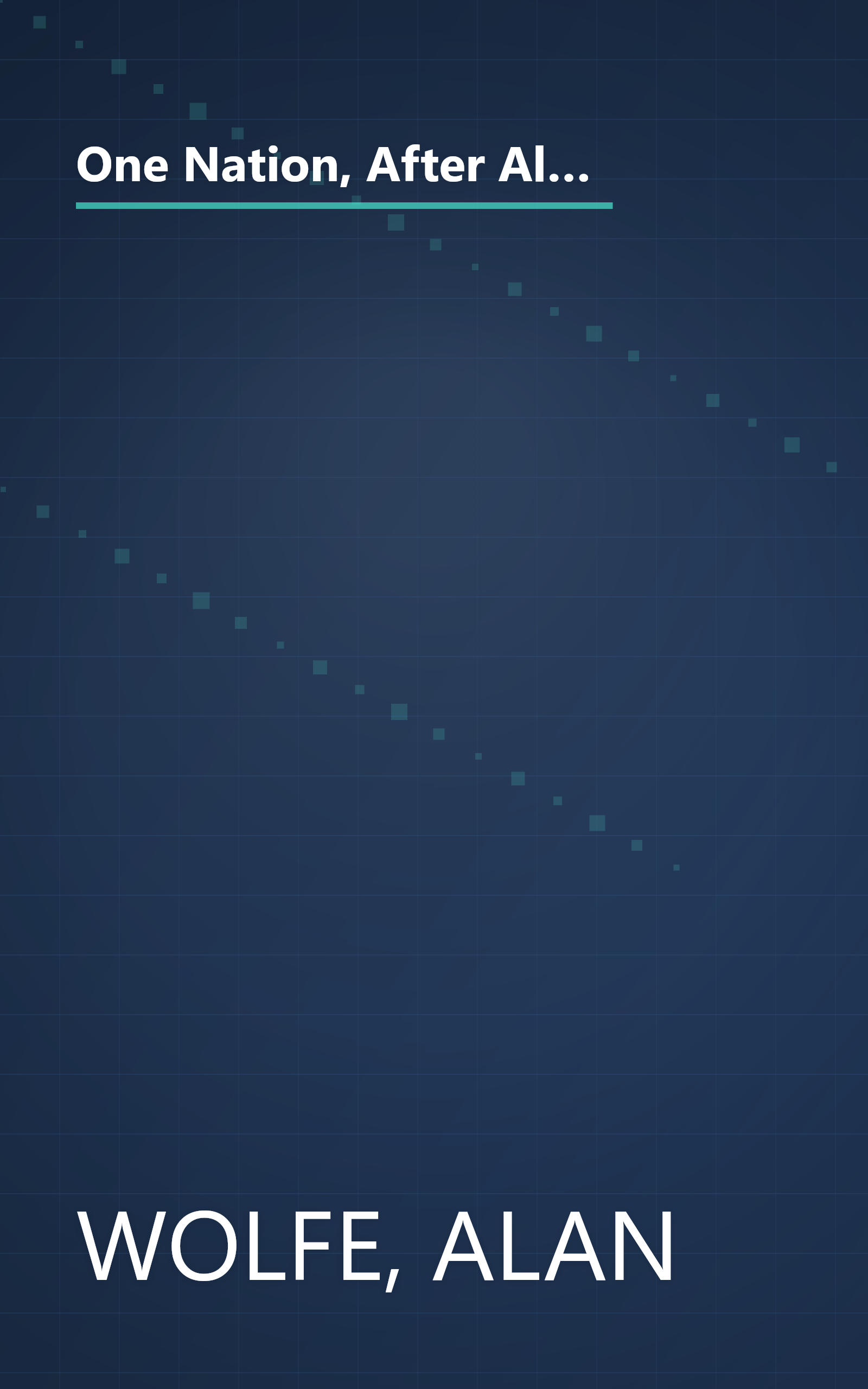 One Nation, After All : What Americans Really Think About God, Country, Family, Racism, Welfare, Immigration, Homosexuality, Work, The Right, The Left and Each Other book cover