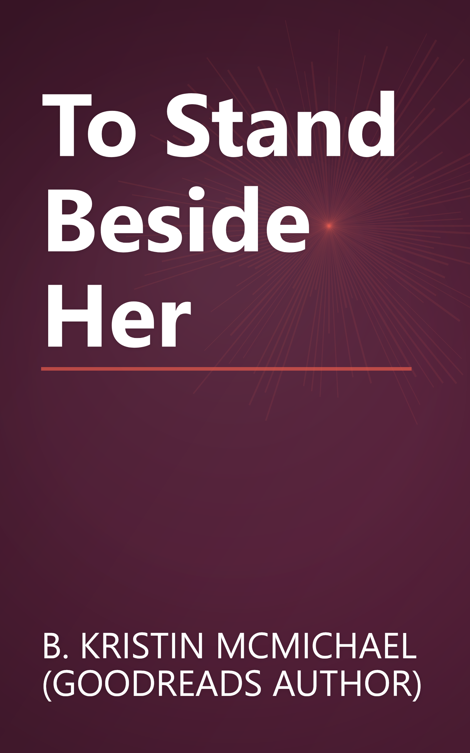 To Stand Beside Her book cover