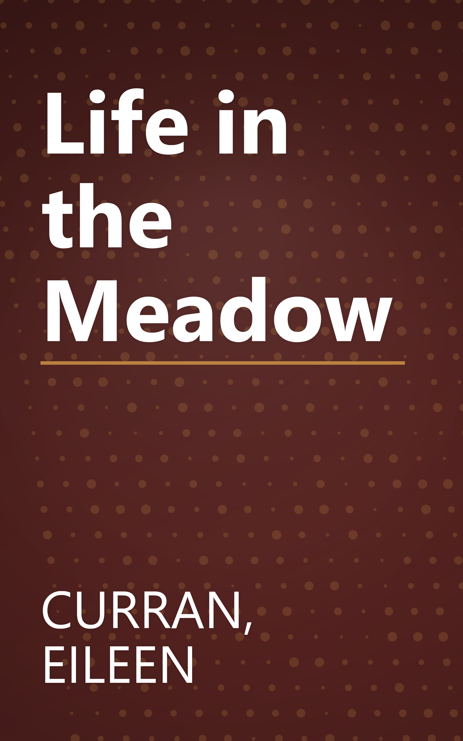 Life in the Meadow book cover