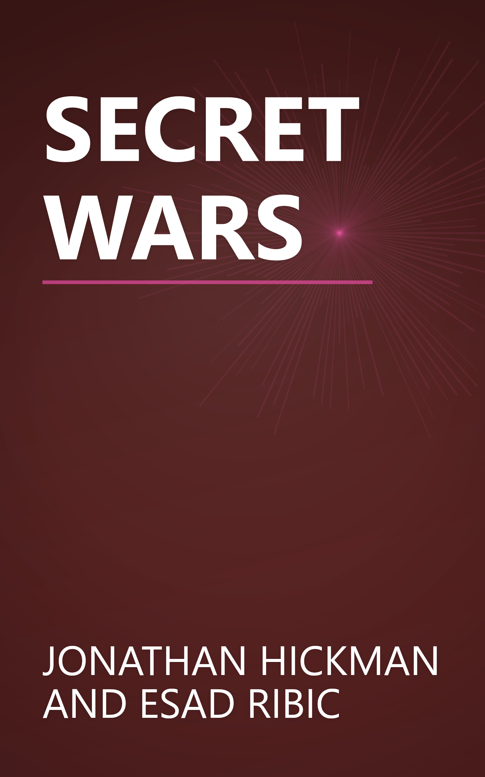 SECRET WARS book cover