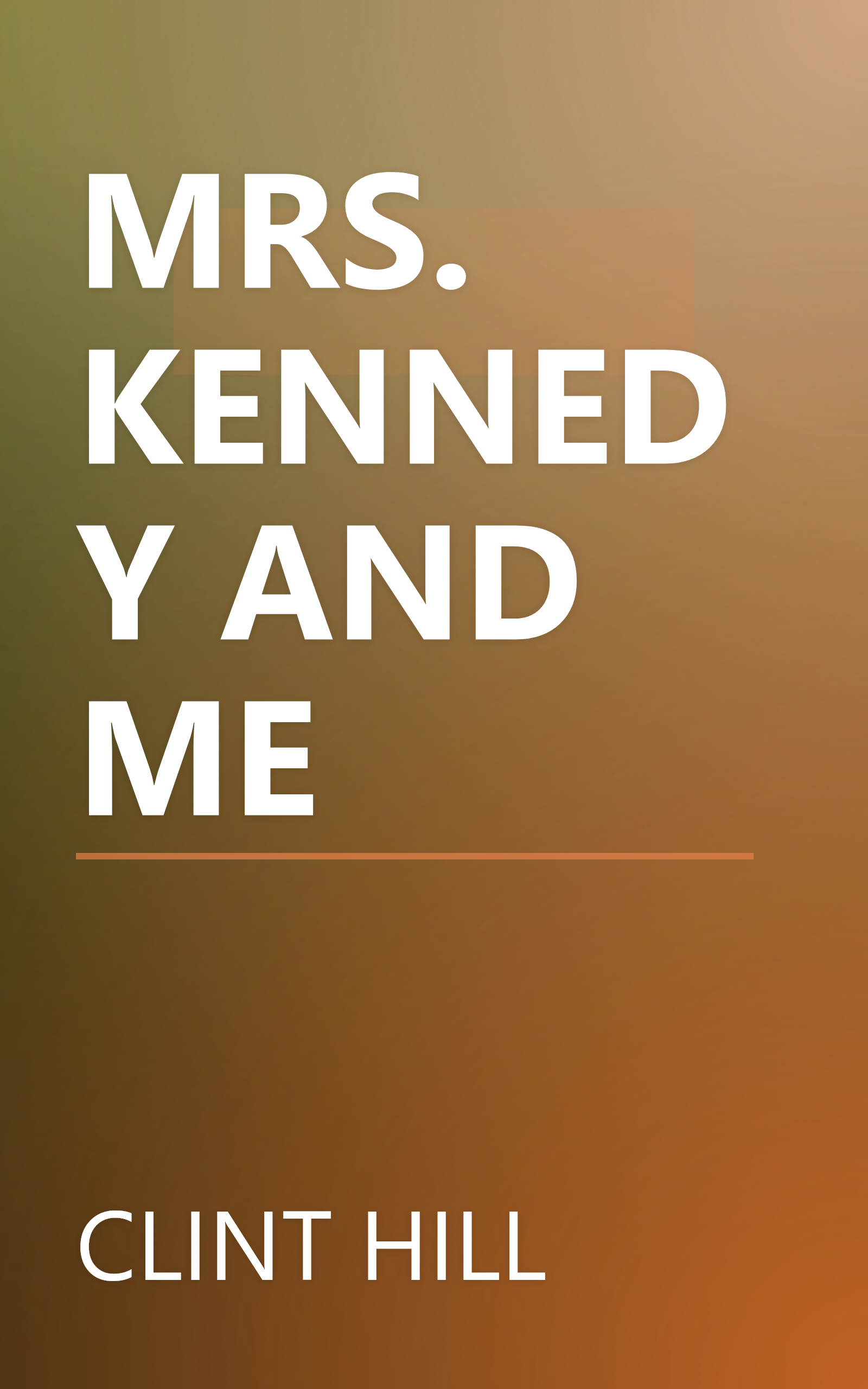 MRS. KENNEDY AND ME book cover