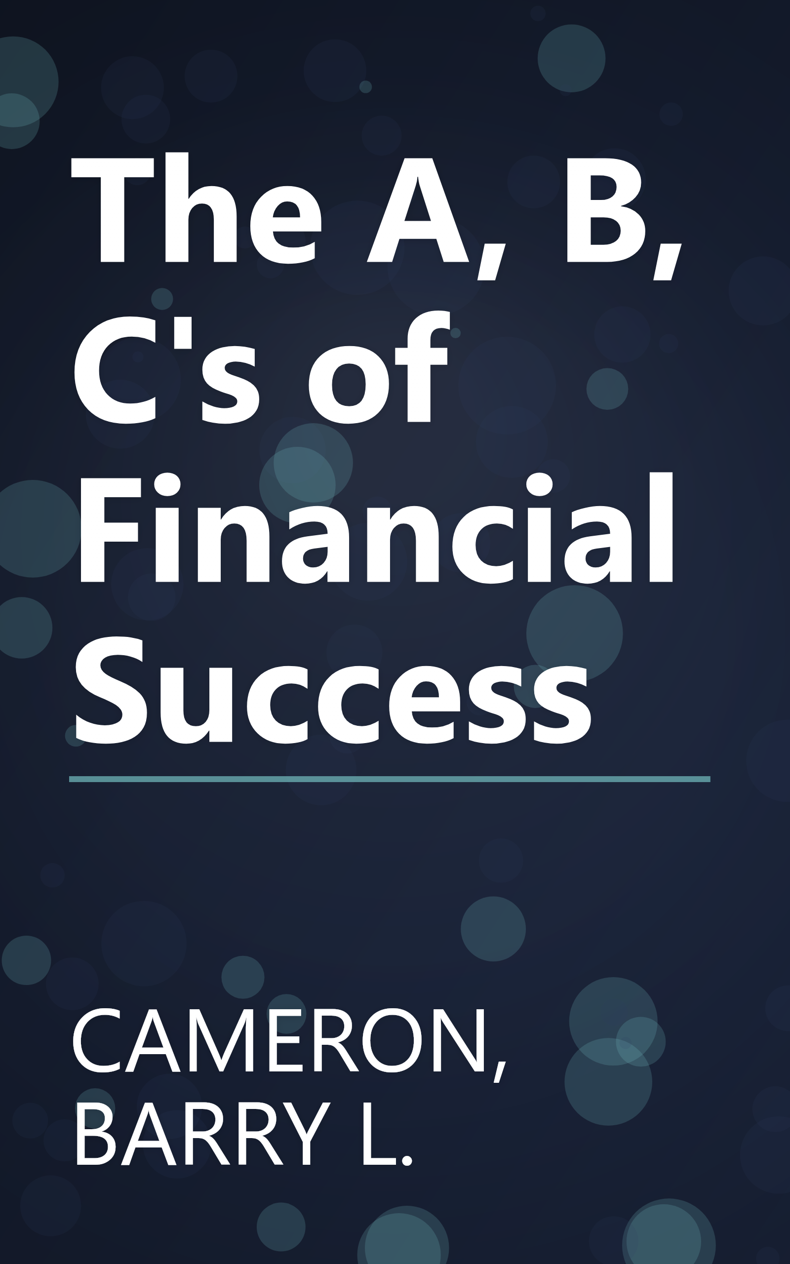 The A, B, C's of Financial Success book cover
