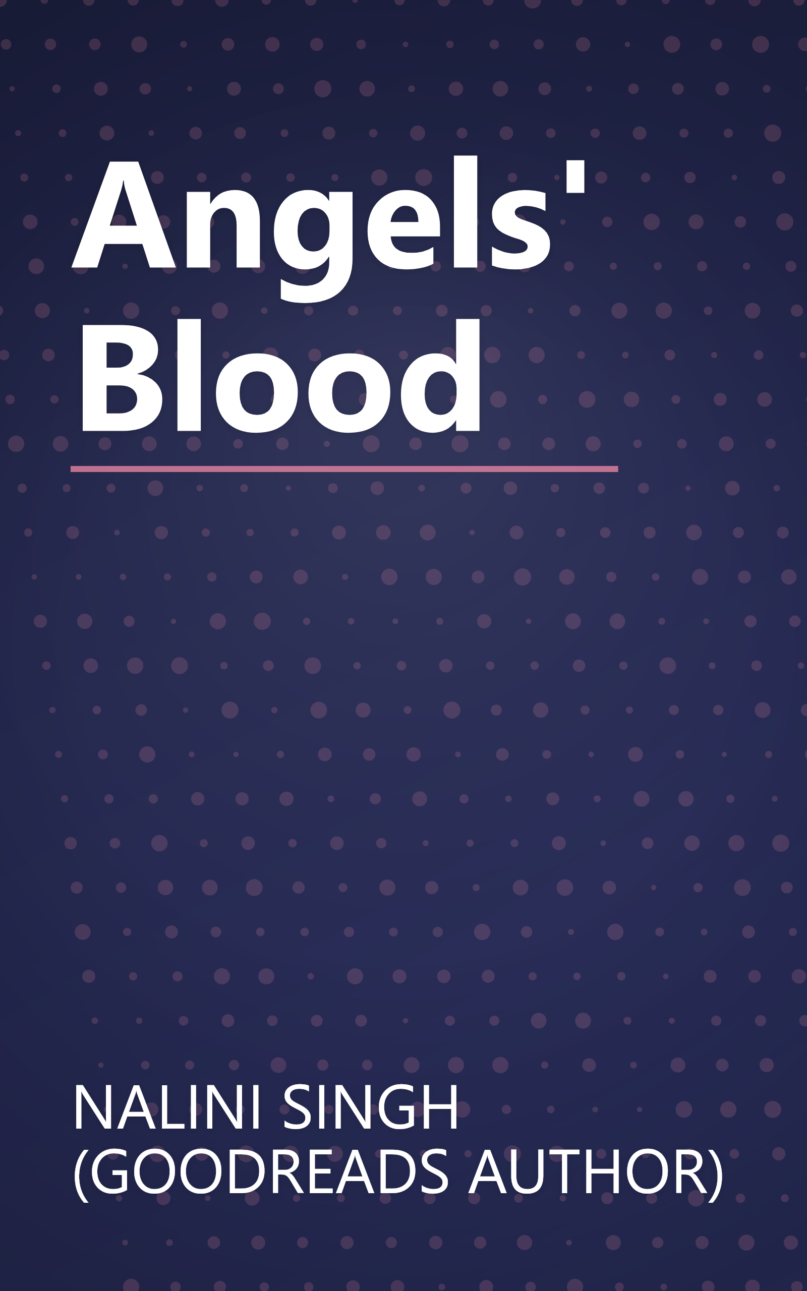 Angels' Blood book cover
