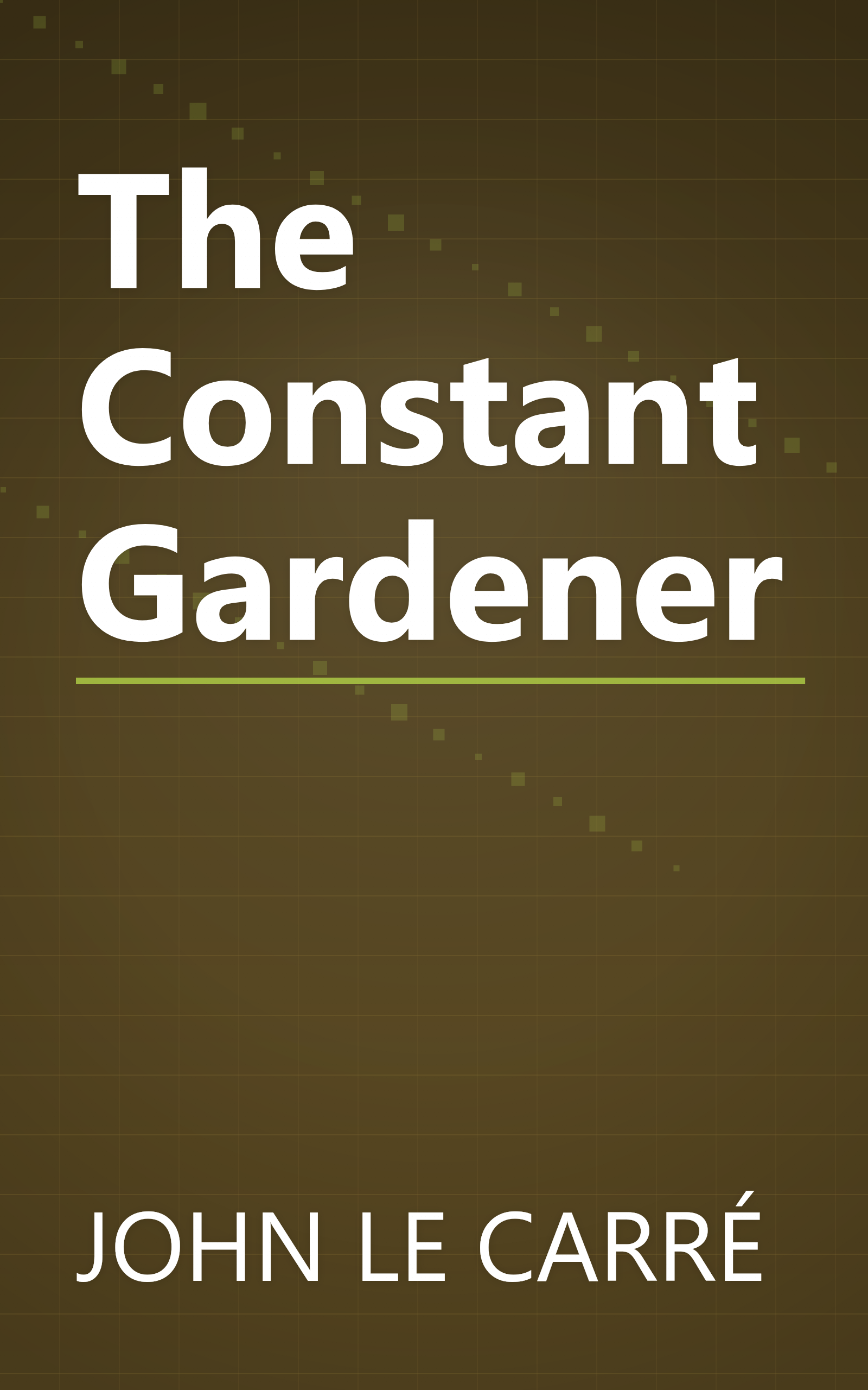 The Constant Gardener book cover
