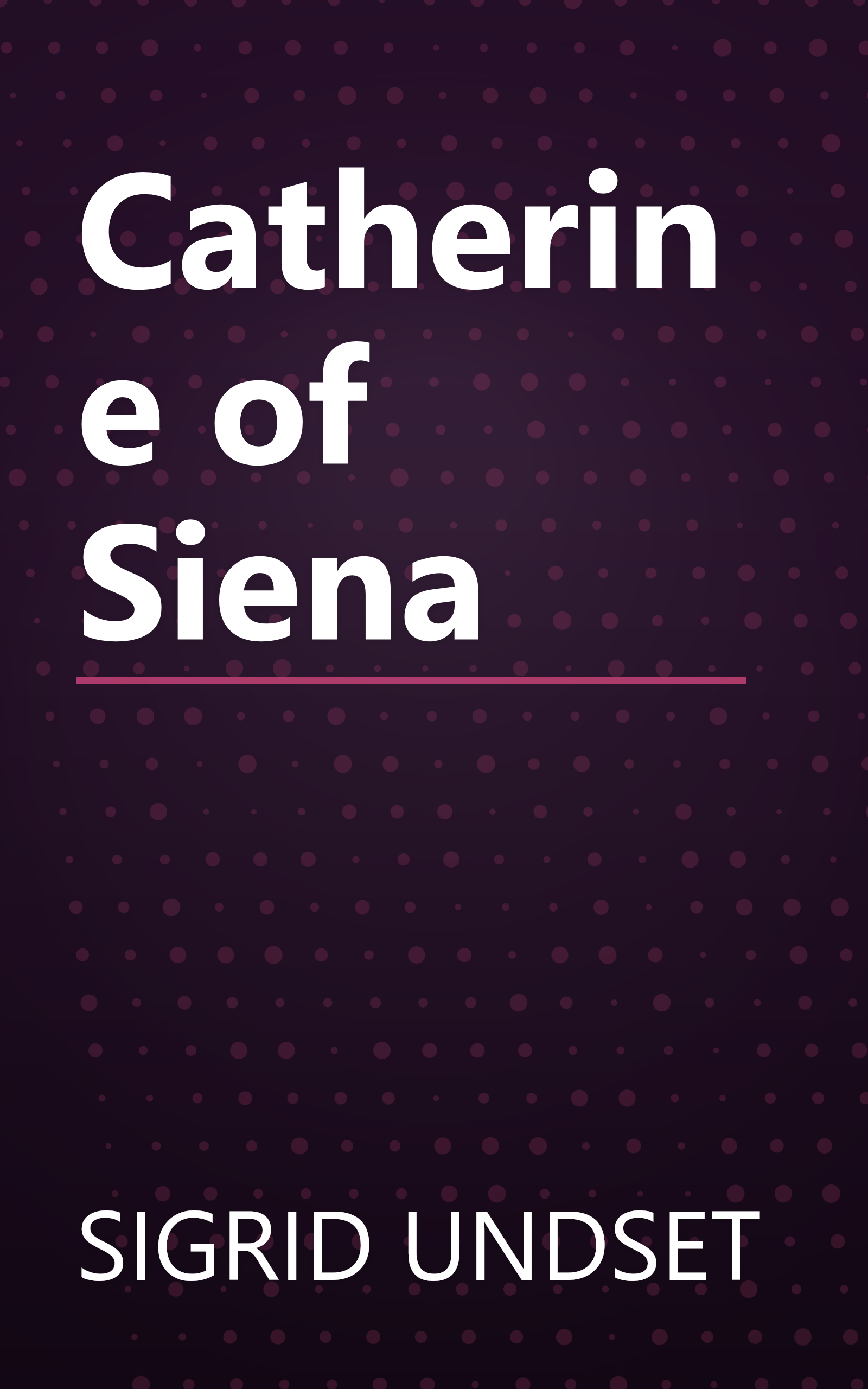 Catherine of Siena book cover