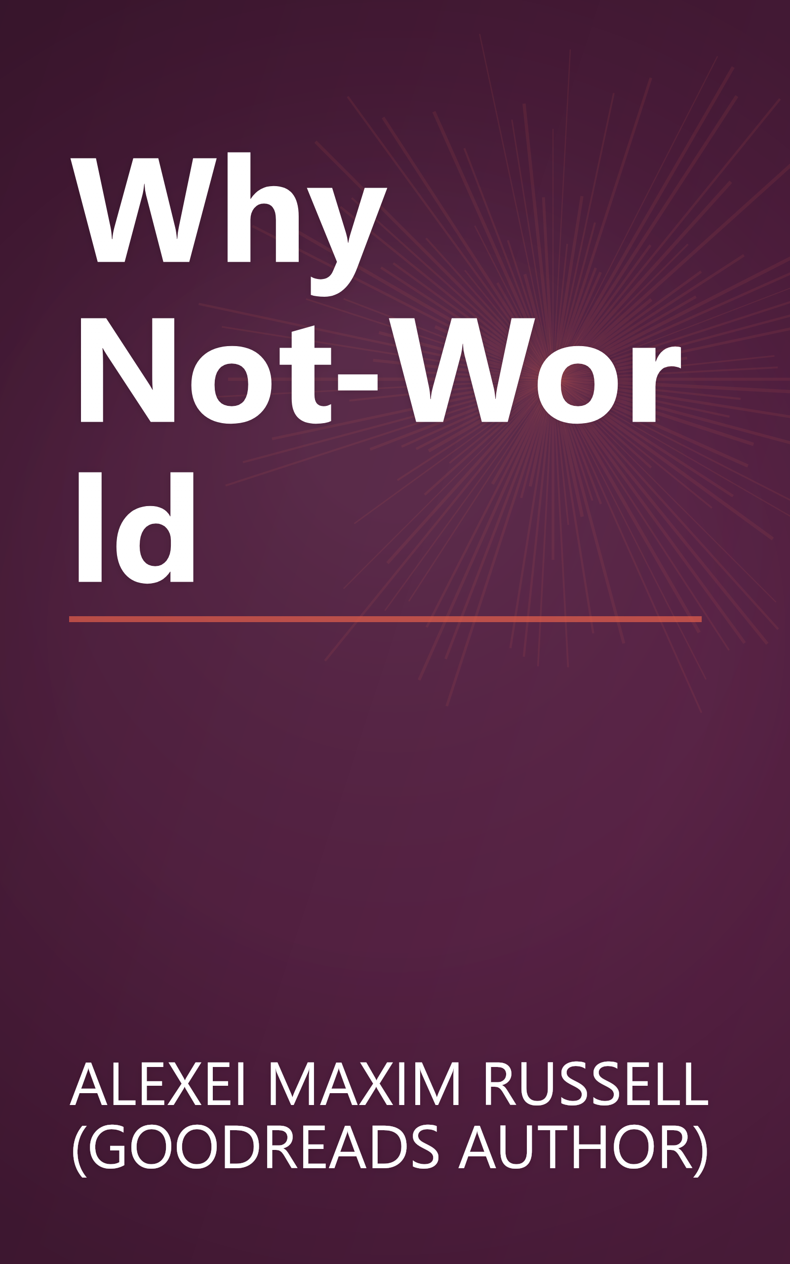 Why Not-World book cover