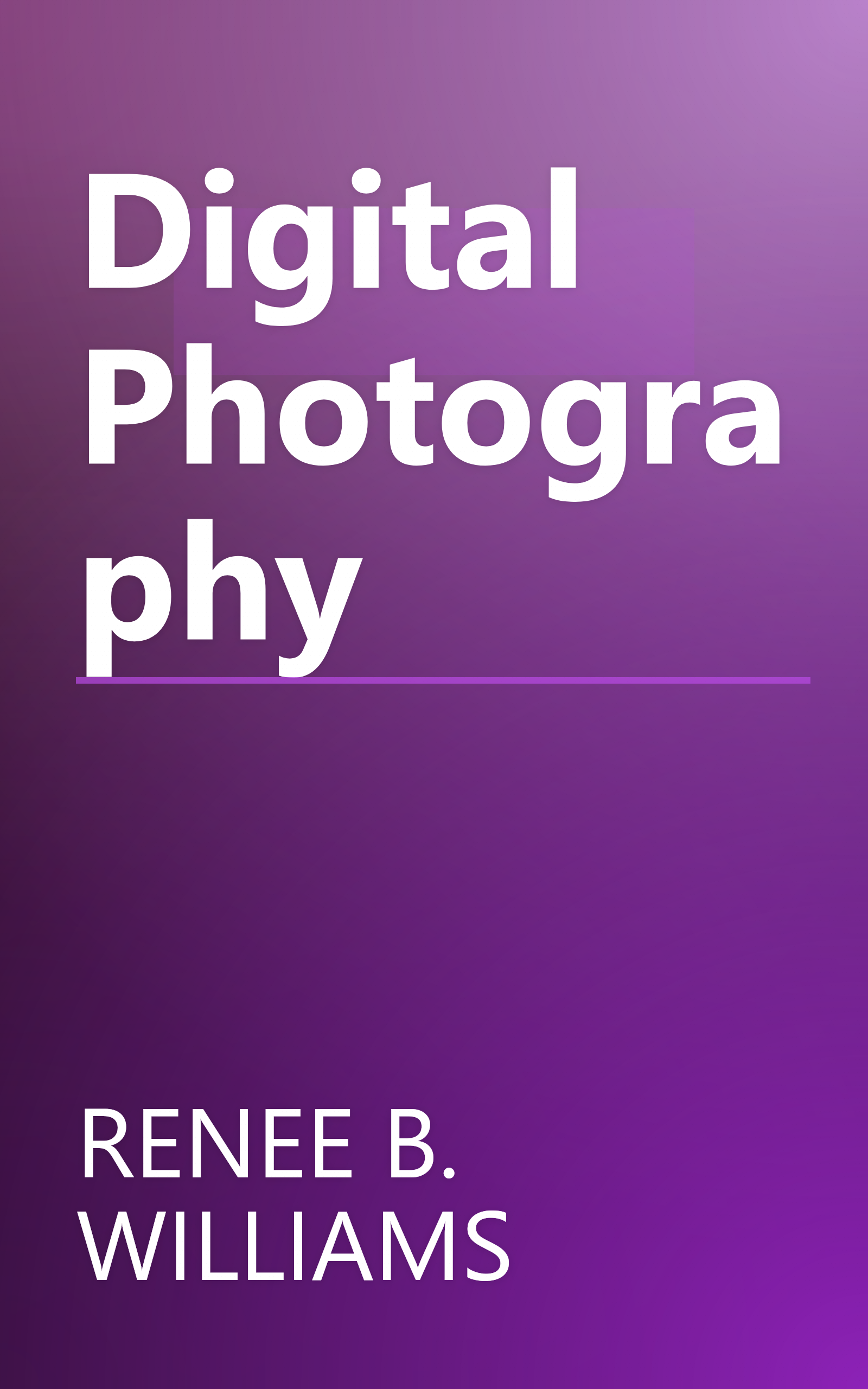 Digital Photography book cover
