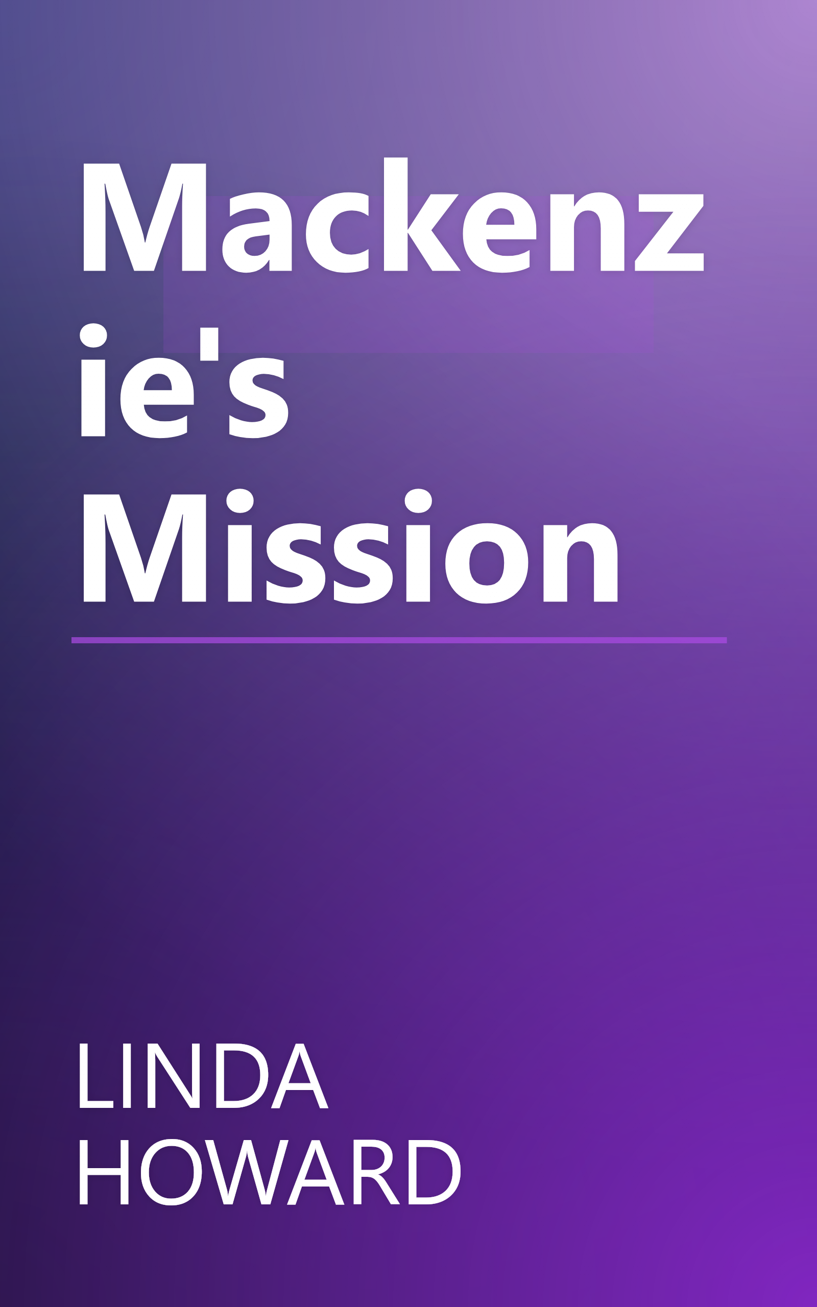 Mackenzie's Mission book cover