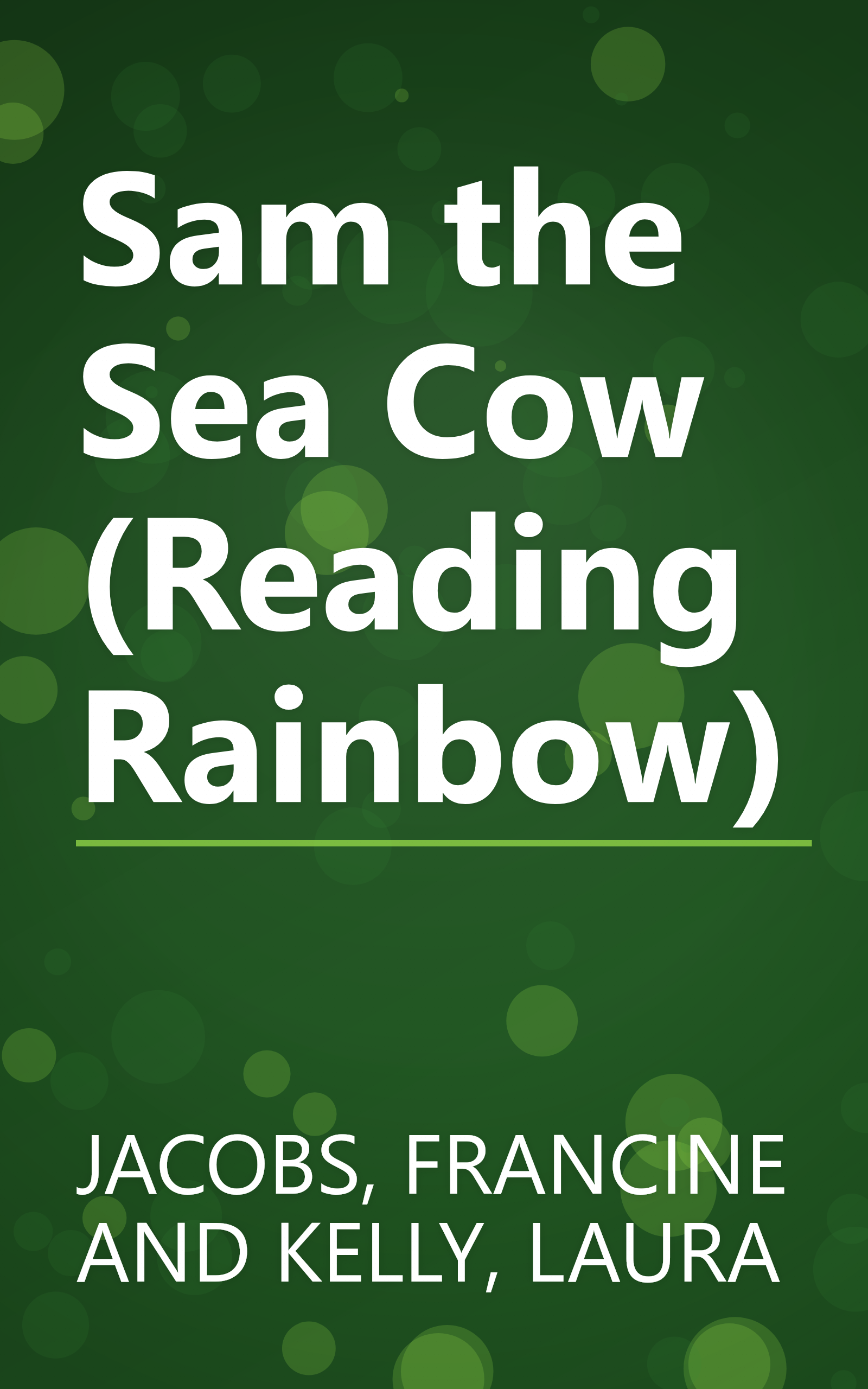 Sam the Sea Cow (Reading Rainbow) book cover