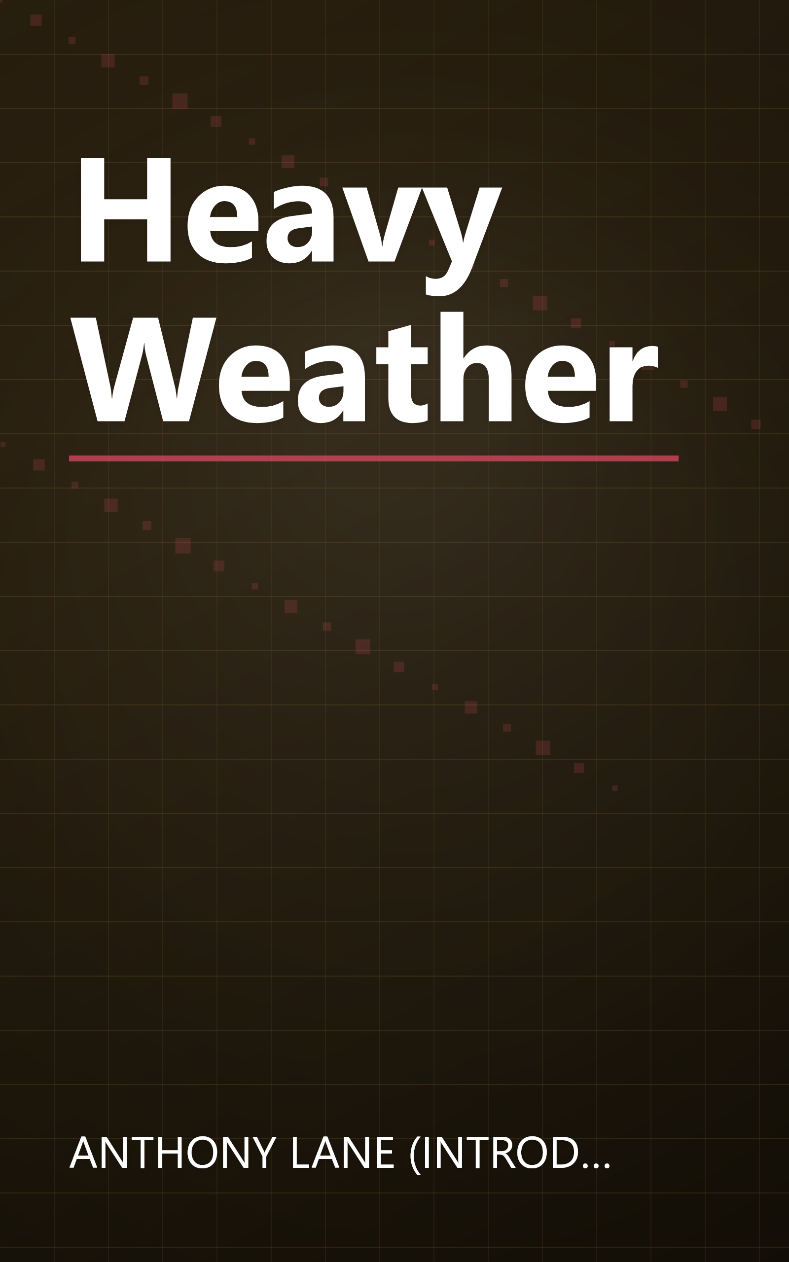 Heavy Weather book cover