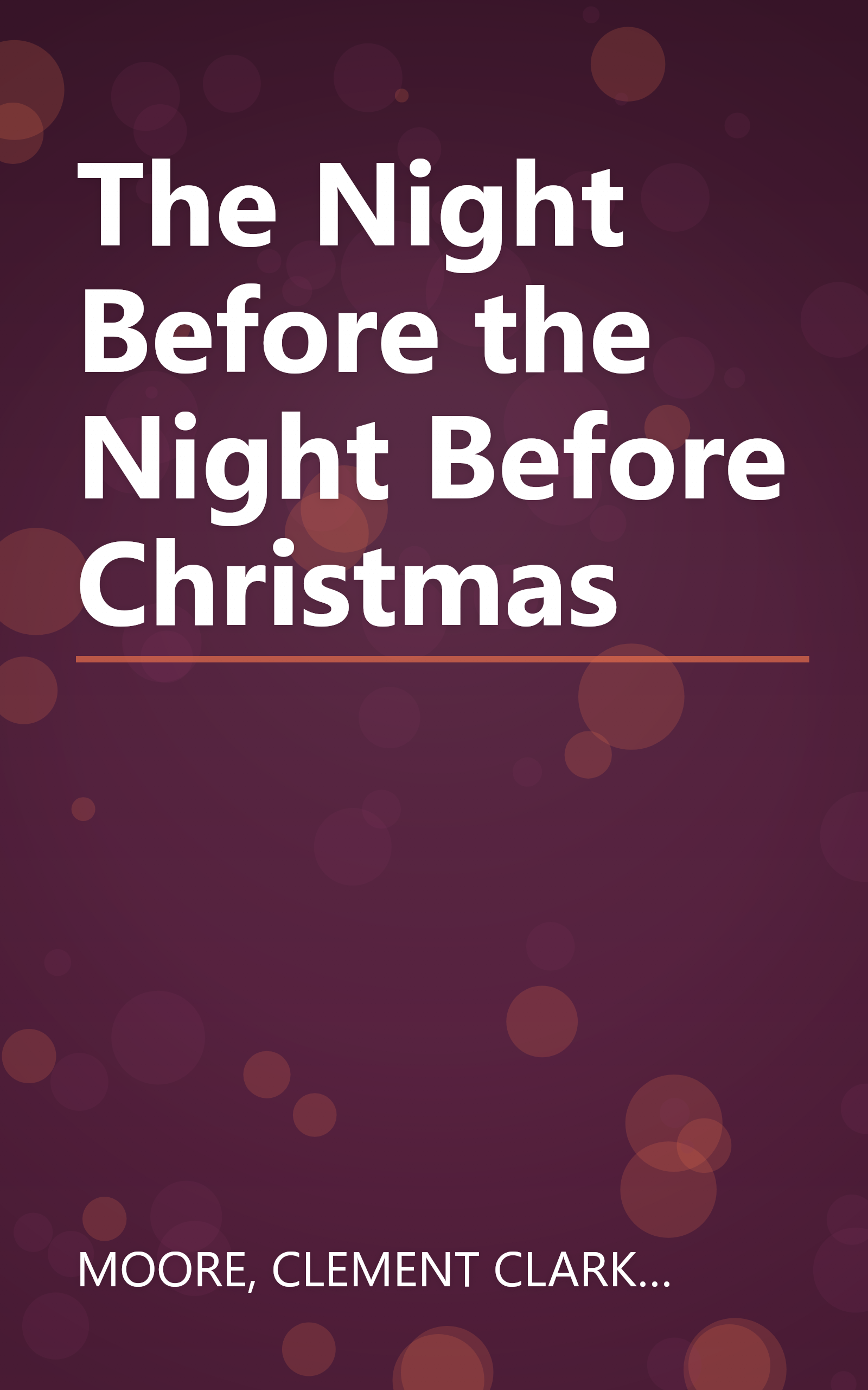 The Night Before the Night Before Christmas book cover