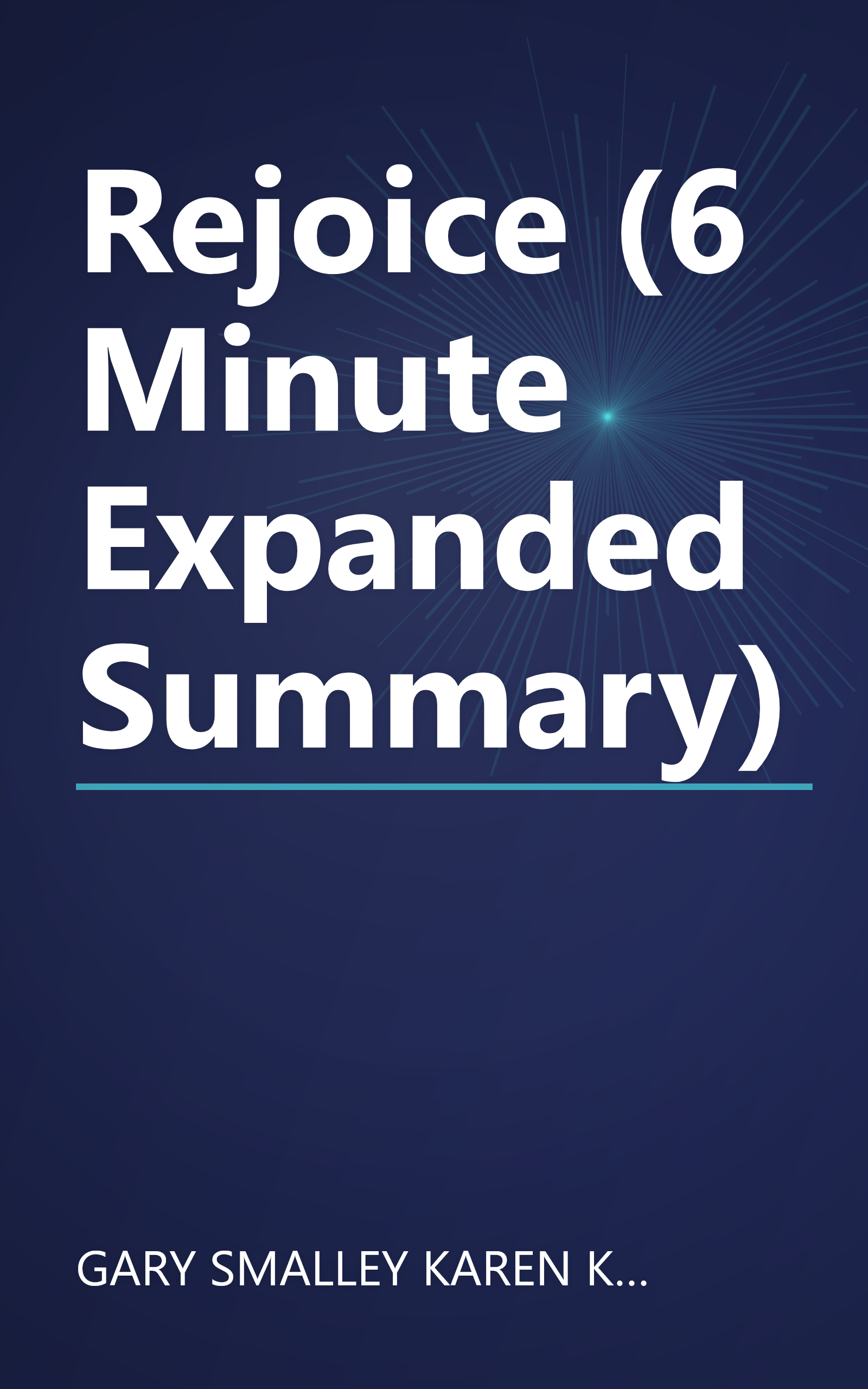 Rejoice (6 Minute   Expanded Summary) book cover
