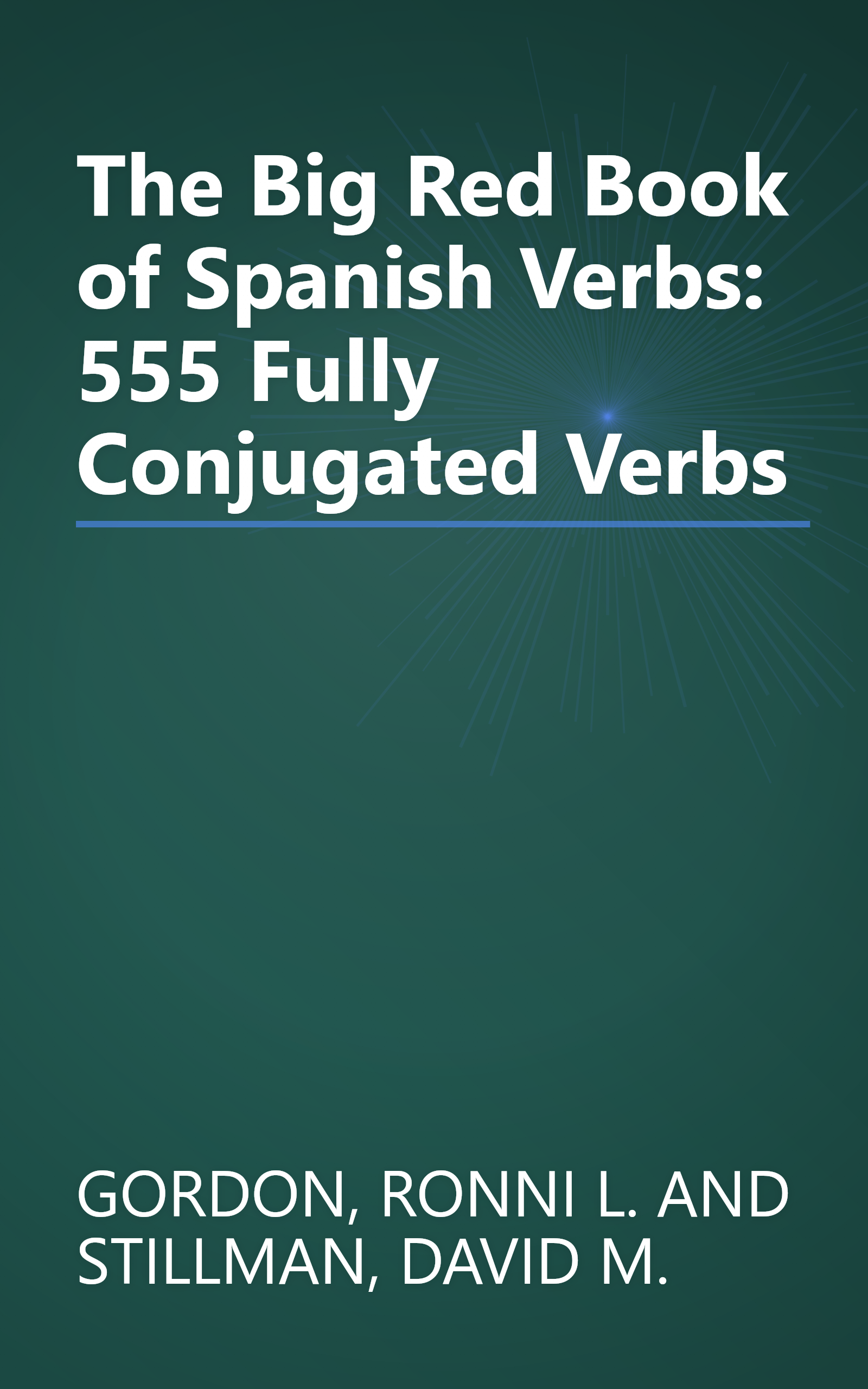 The Big Red Book of Spanish Verbs: 555 Fully Conjugated Verbs book cover