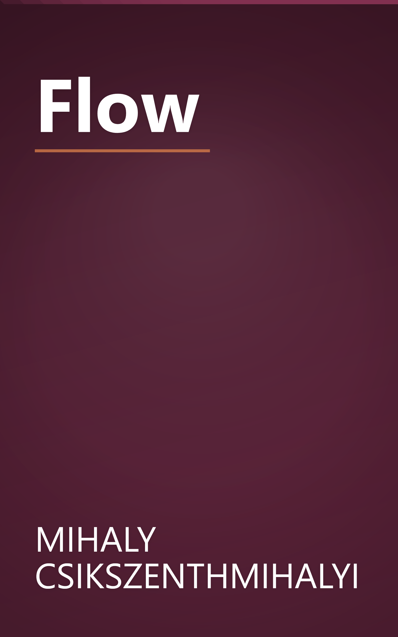 Flow book cover