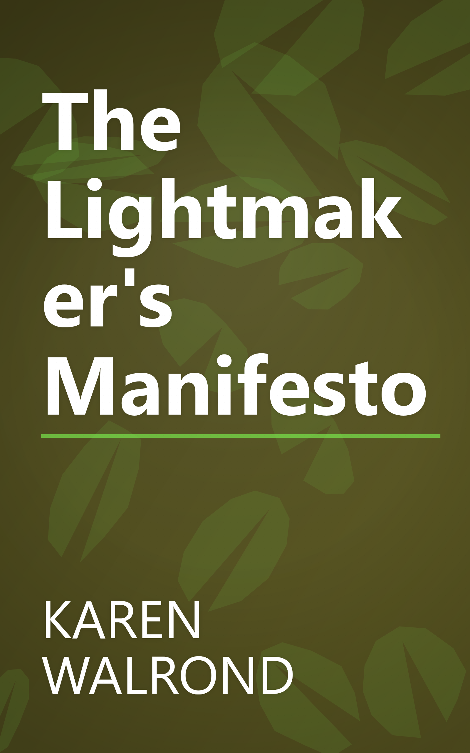 The Lightmaker's Manifesto book cover
