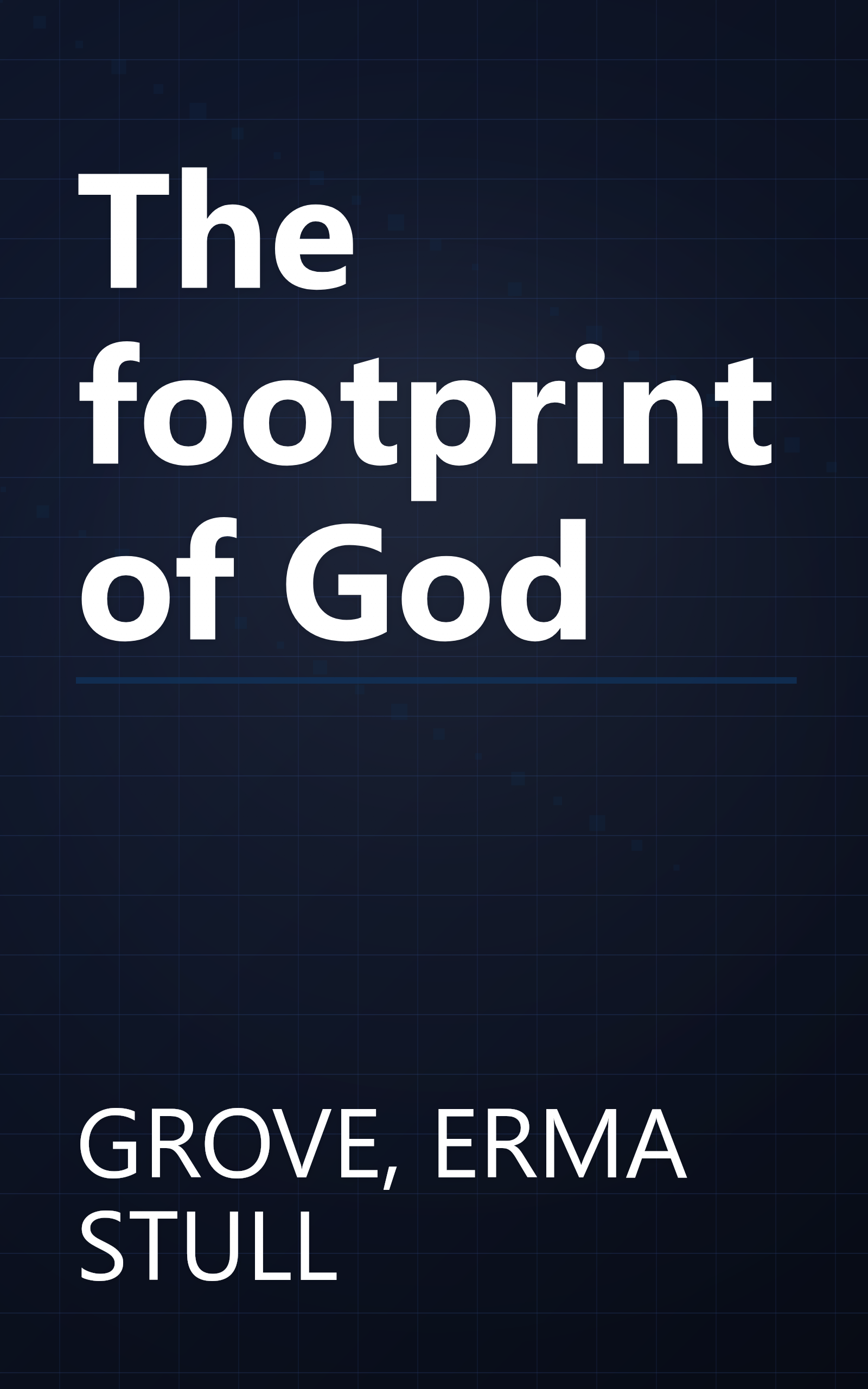 The footprint of God book cover