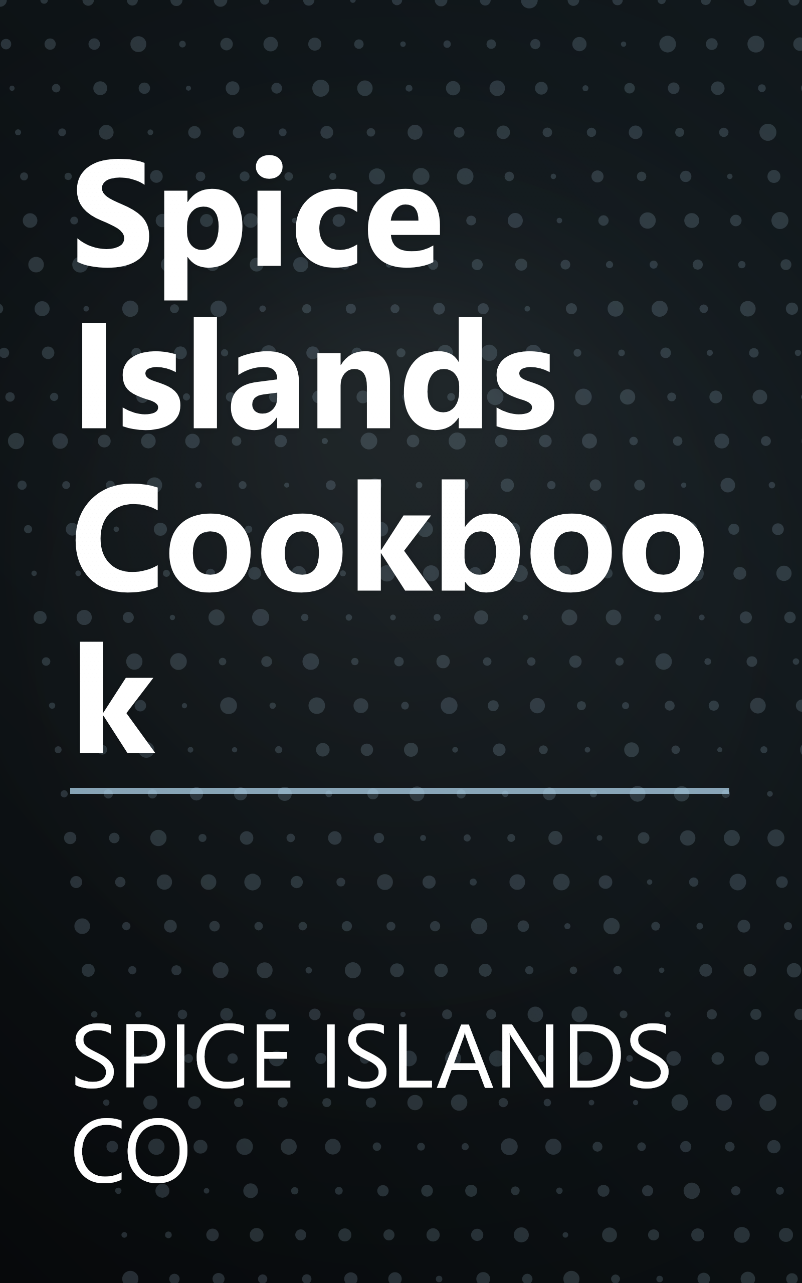 Spice Islands Cookbook book cover