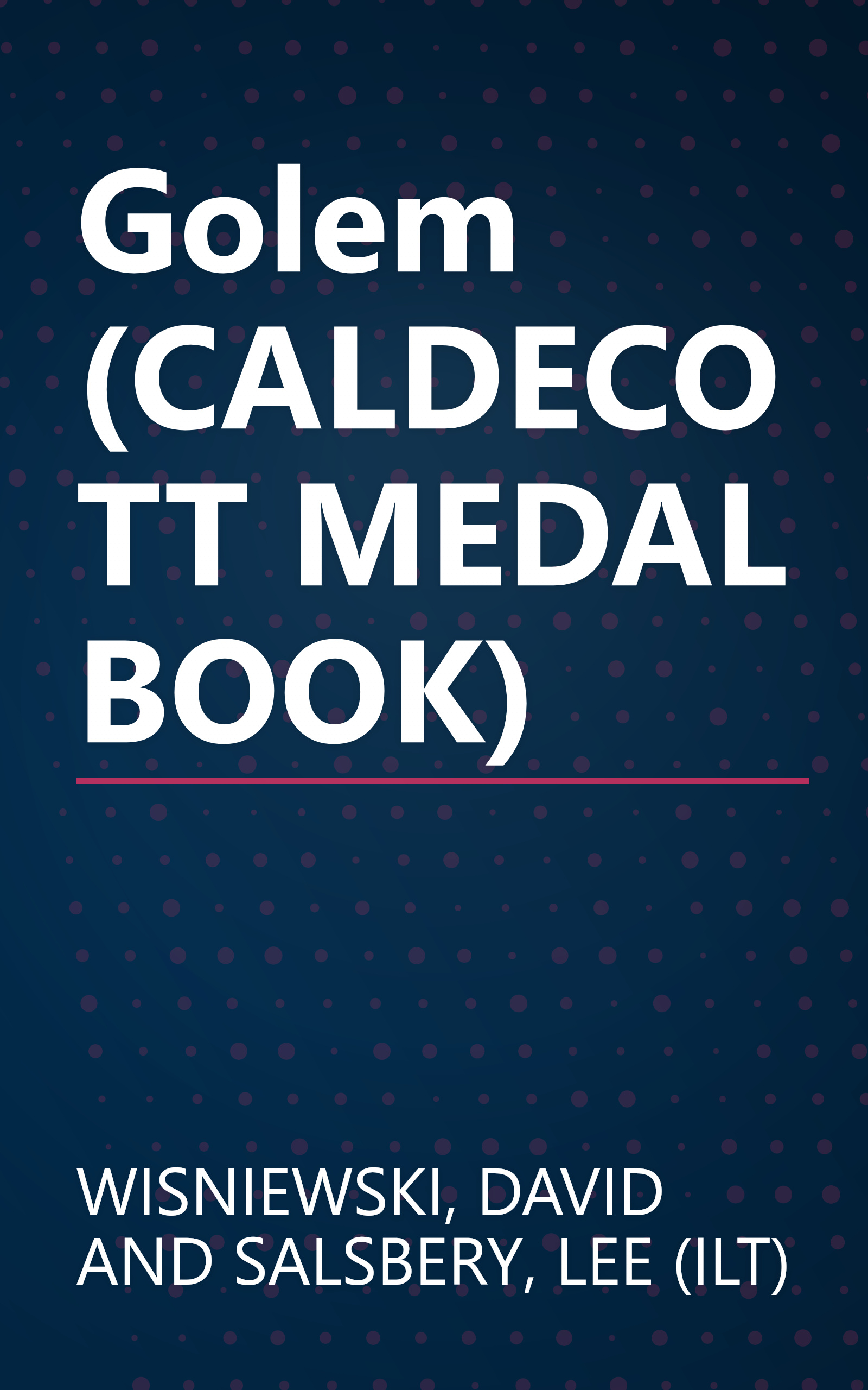 Golem (CALDECOTT MEDAL BOOK) book cover