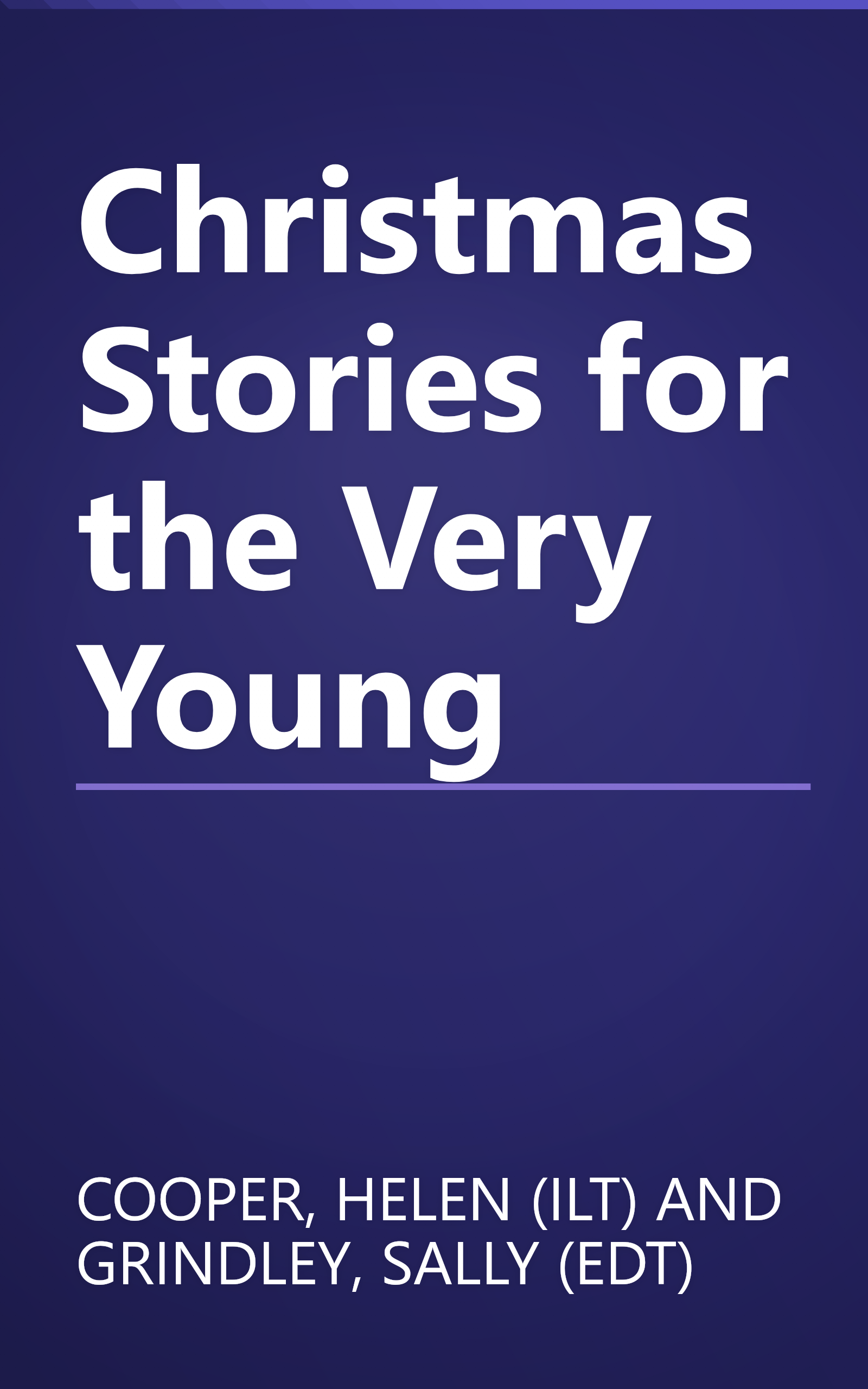 Christmas Stories for the Very Young book cover