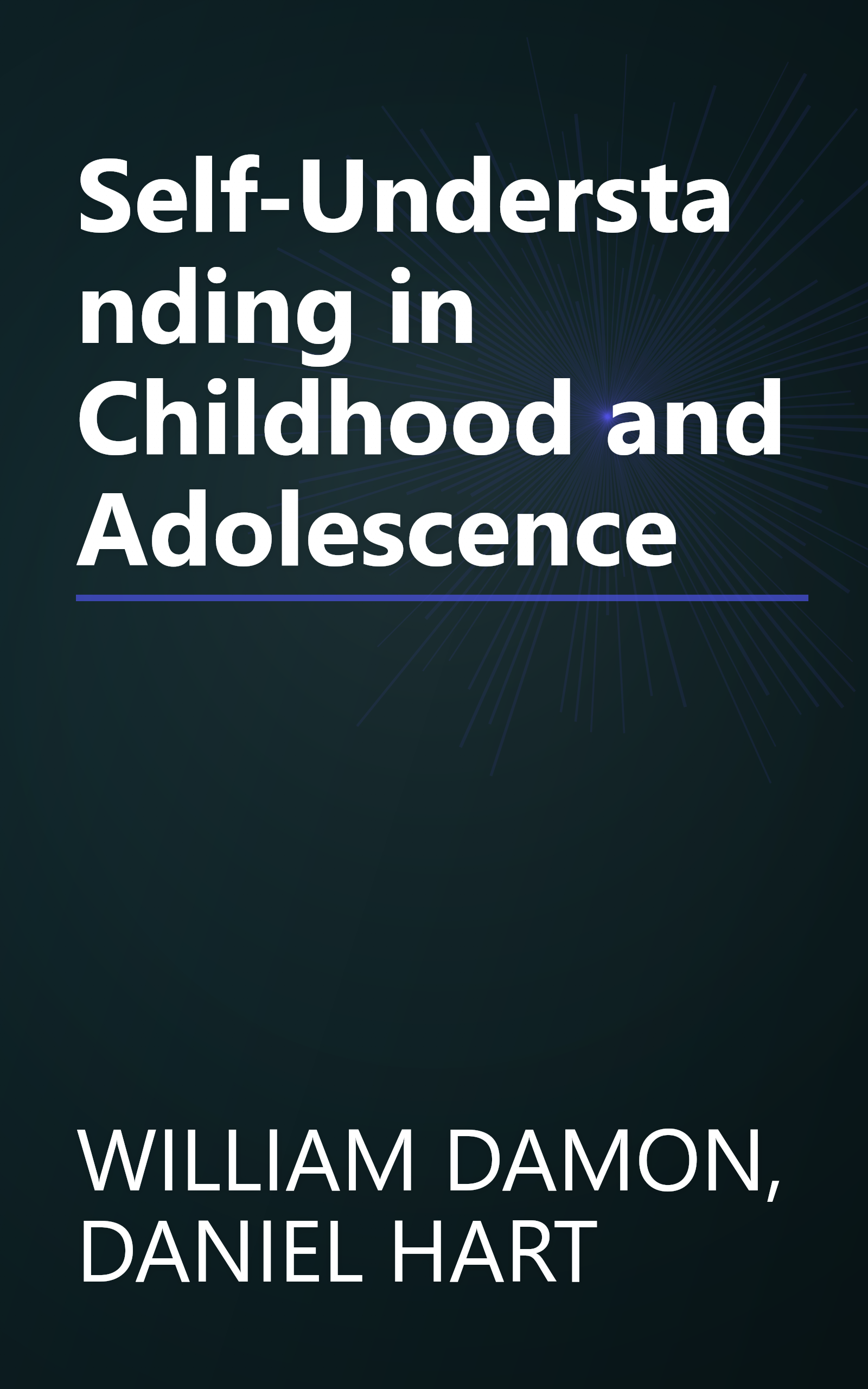 Self-Understanding in Childhood and Adolescence book cover
