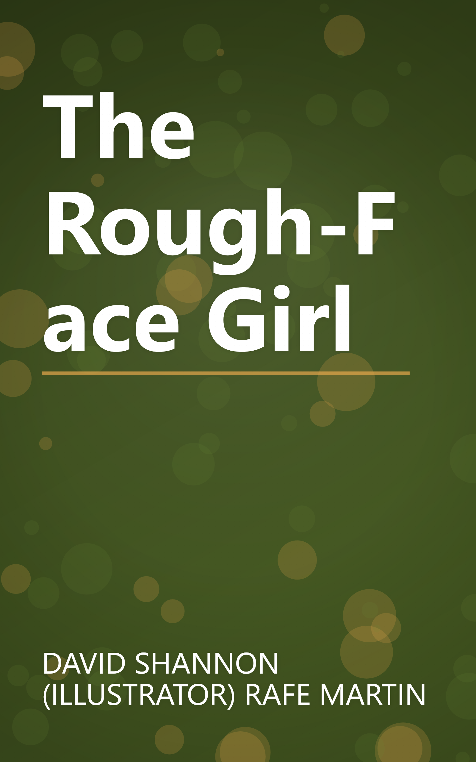 The Rough-Face Girl book cover
