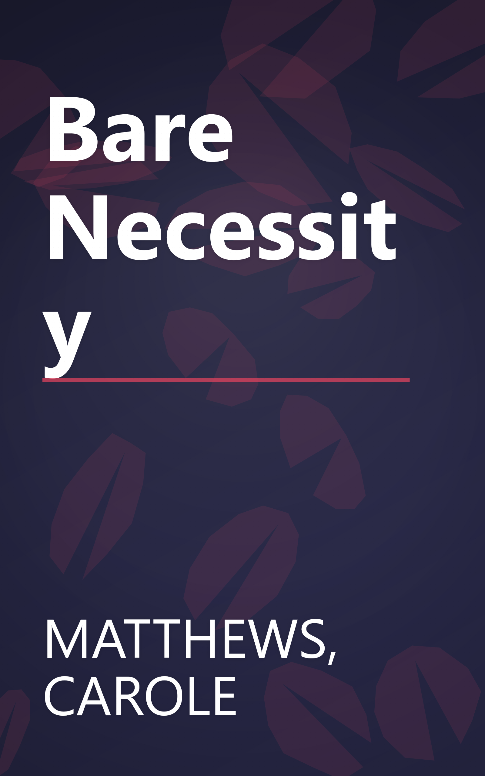 Bare Necessity book cover