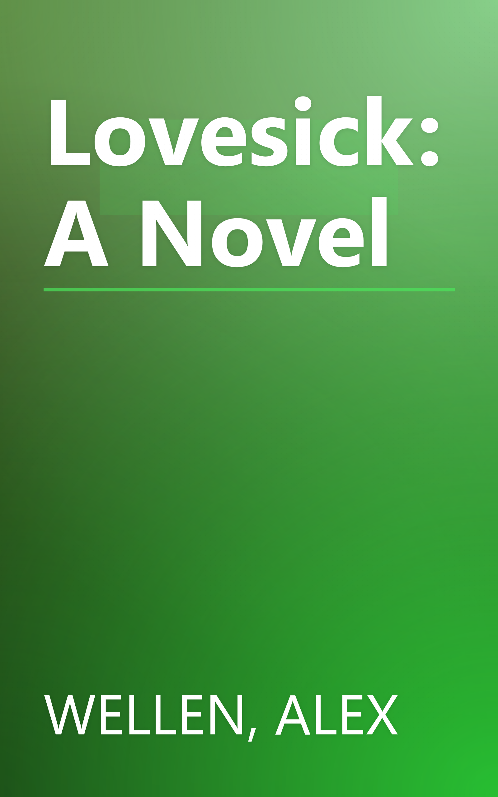 Lovesick: A Novel book cover