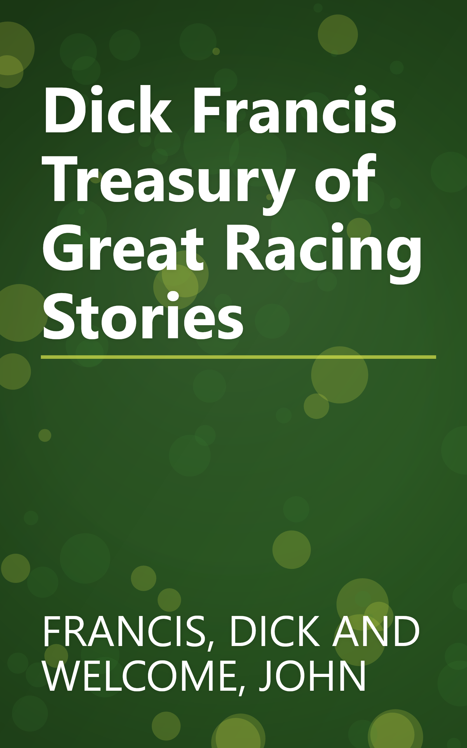 Dick Francis Treasury of Great Racing Stories book cover