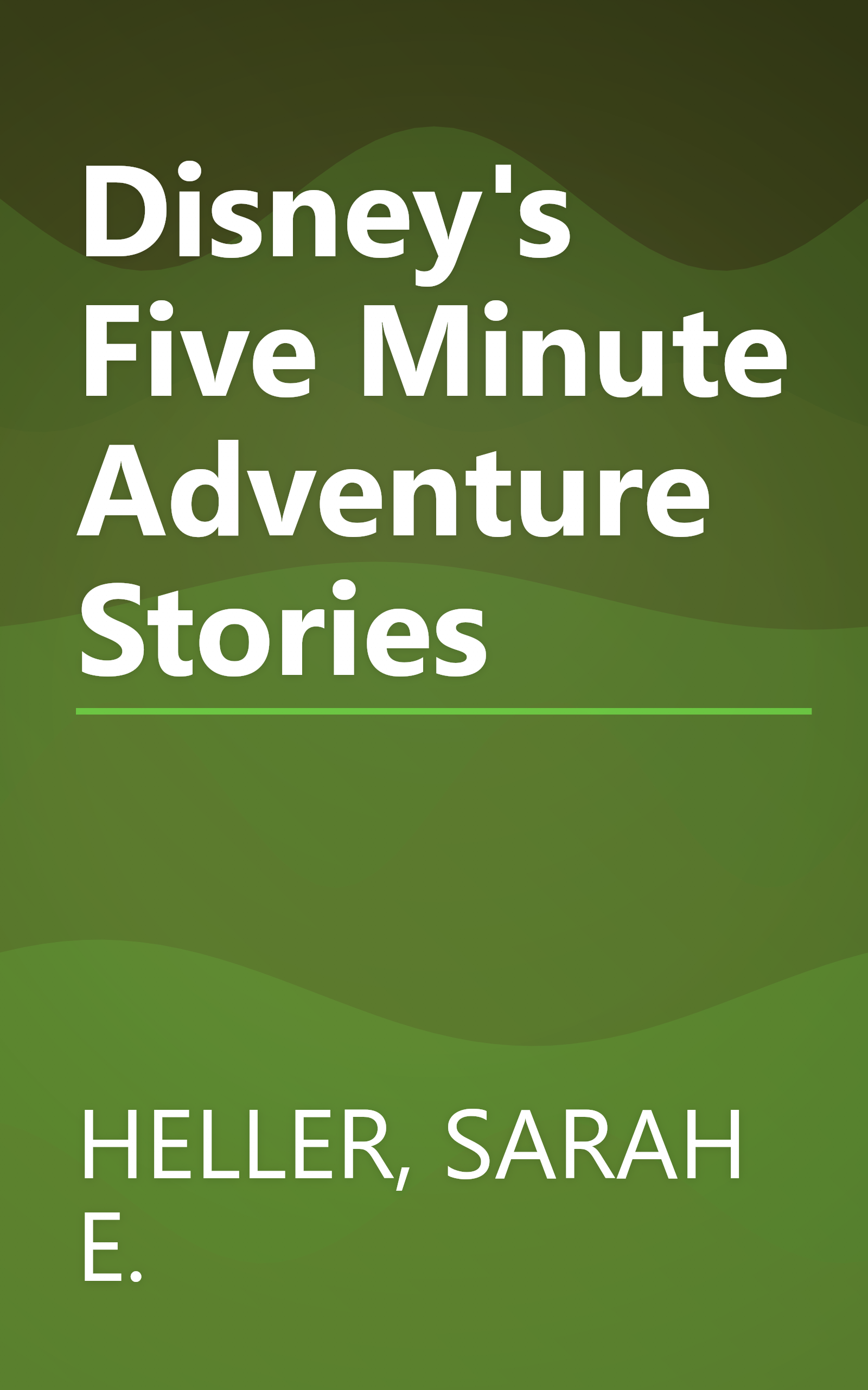 Disney's Five Minute Adventure Stories book cover