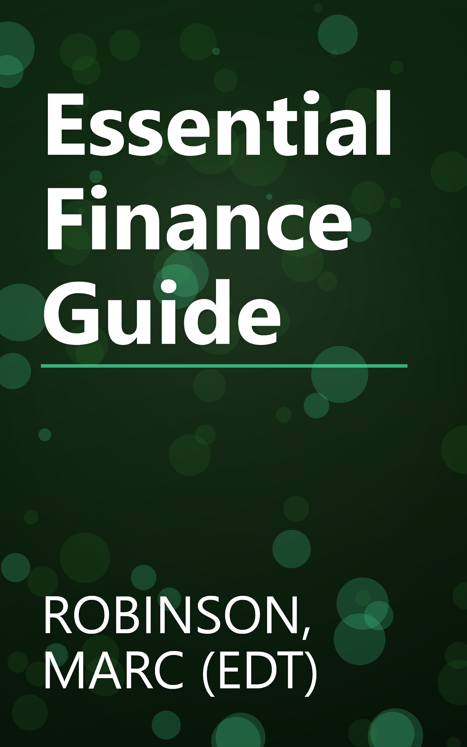 Essential Finance Guide book cover