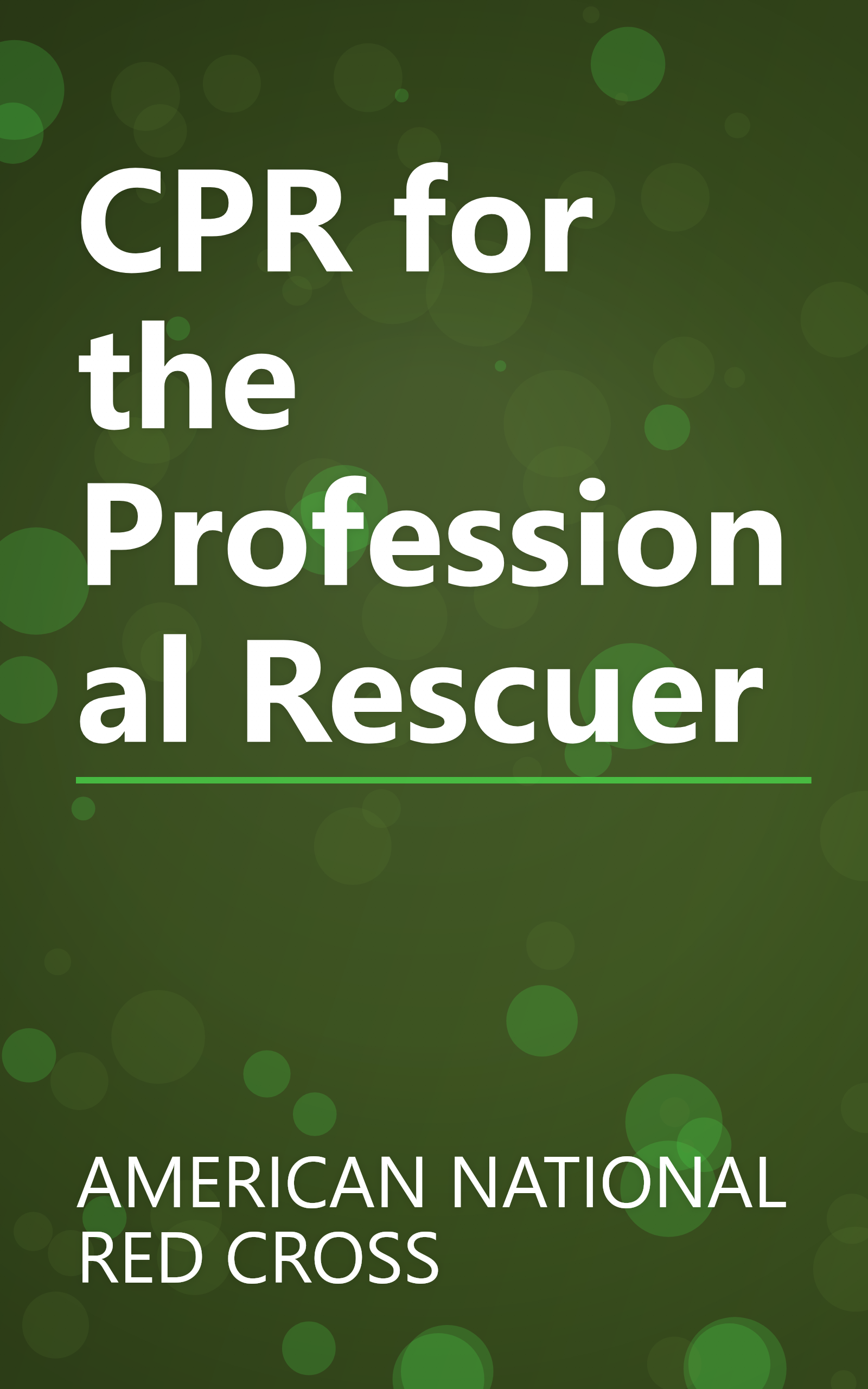 CPR for the Professional Rescuer book cover