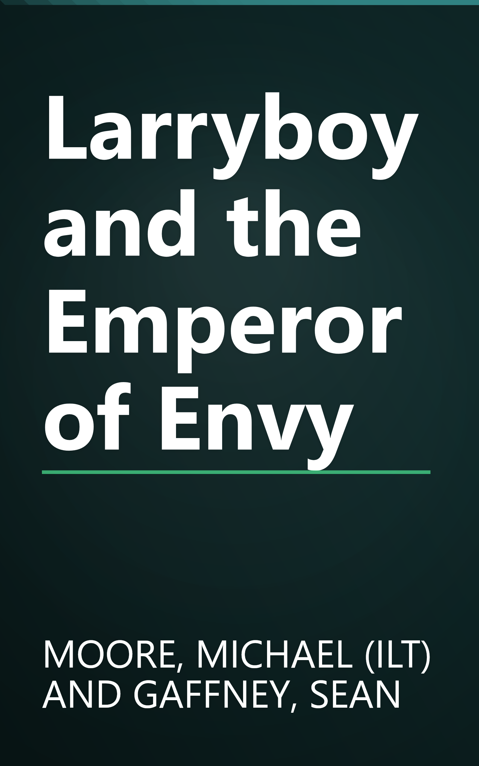 Larryboy and the Emperor of Envy book cover