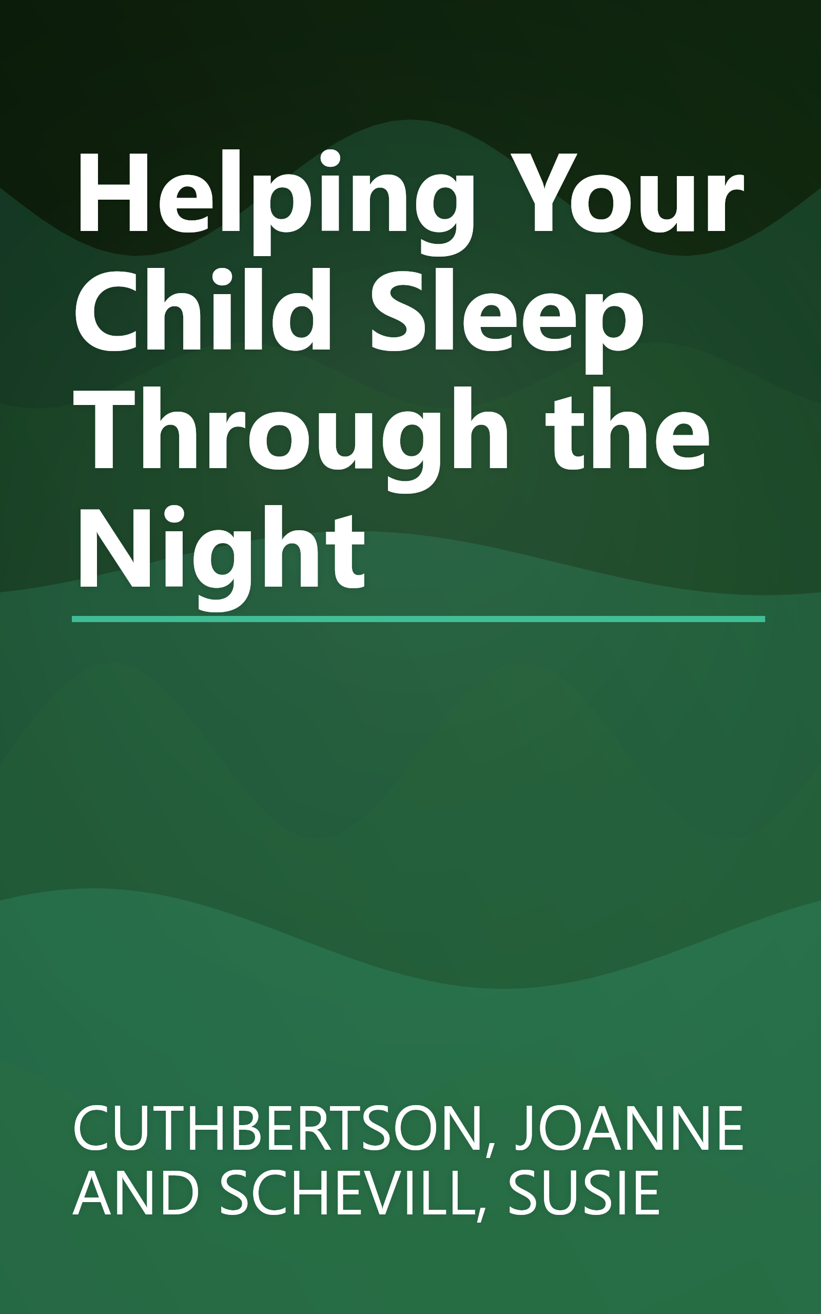 Helping Your Child Sleep Through the Night book cover