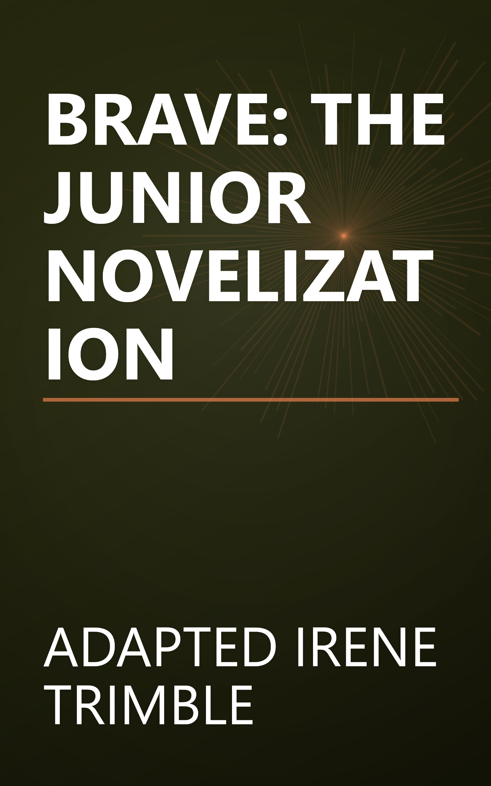 BRAVE: THE JUNIOR NOVELIZATION book cover