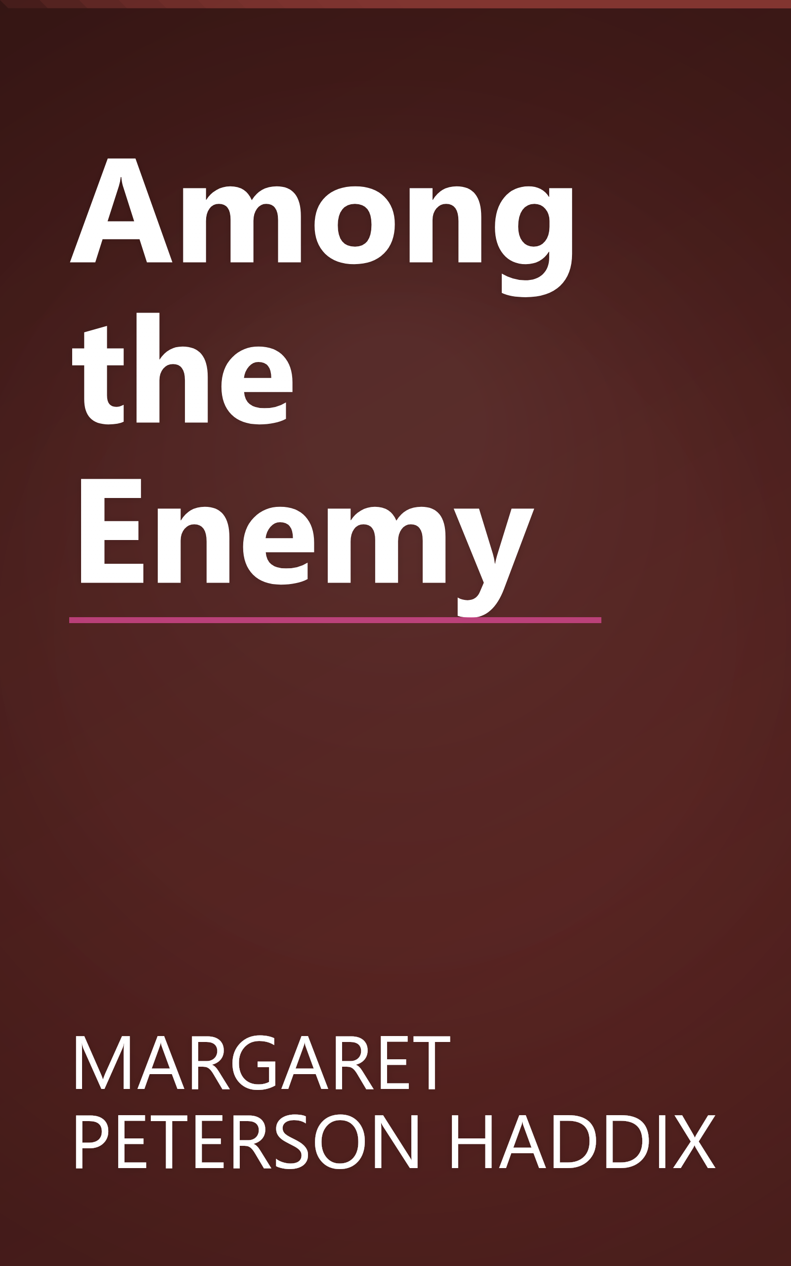 Among the Enemy book cover