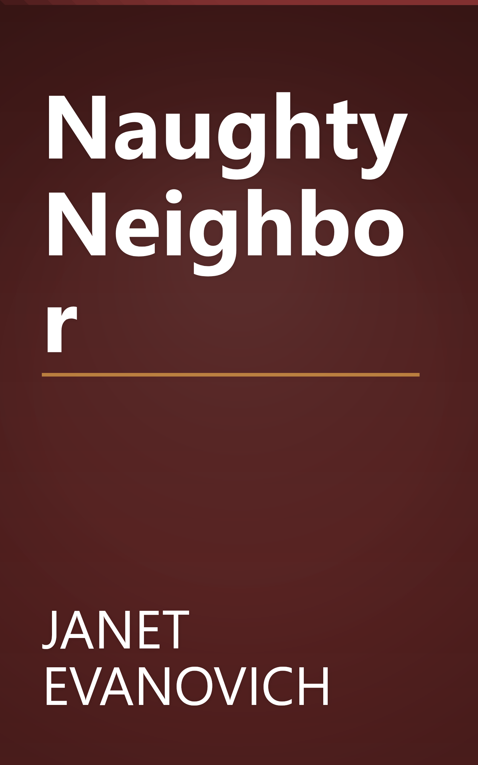 Naughty Neighbor book cover