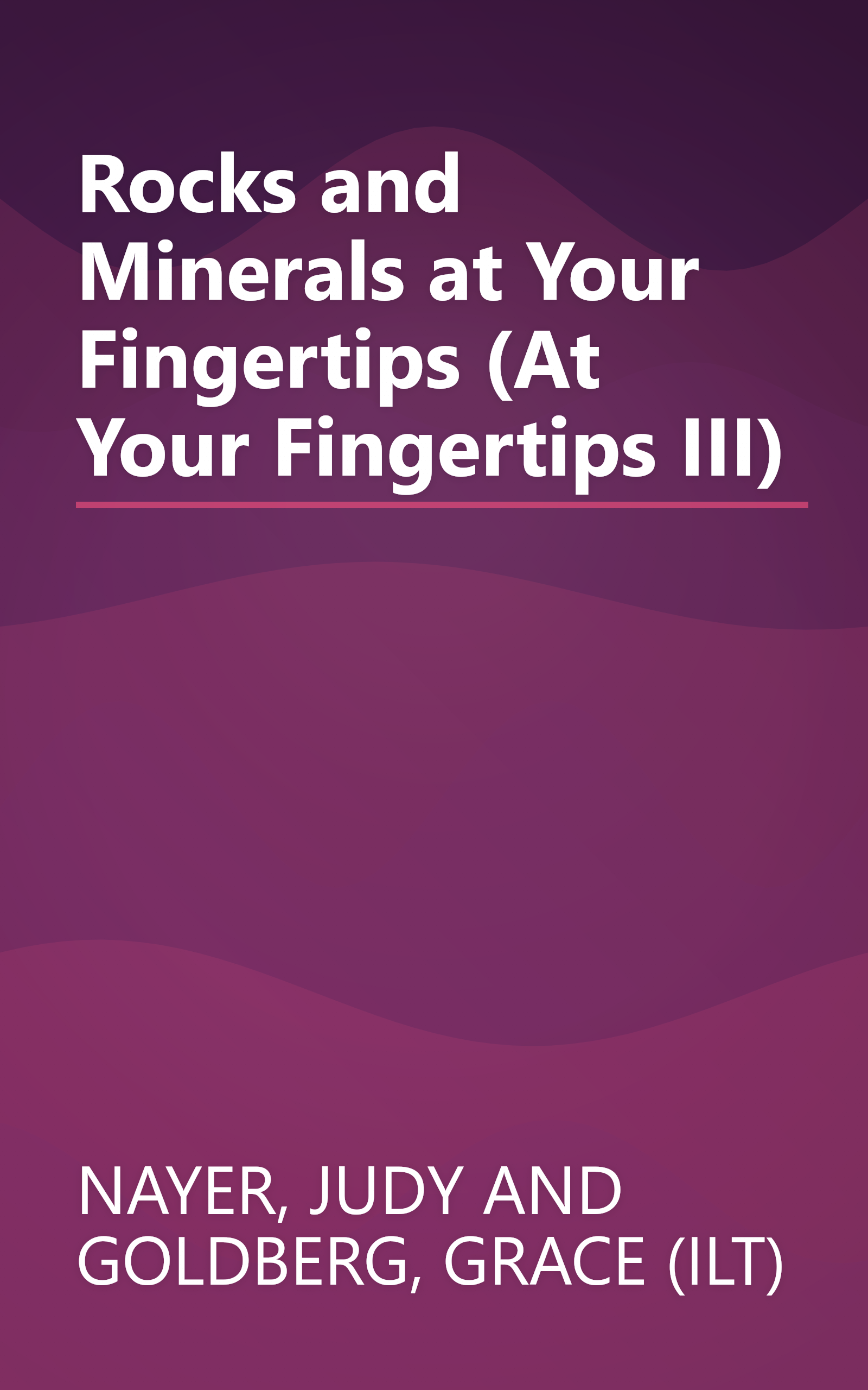 Rocks and Minerals at Your Fingertips (At Your Fingertips III) book cover
