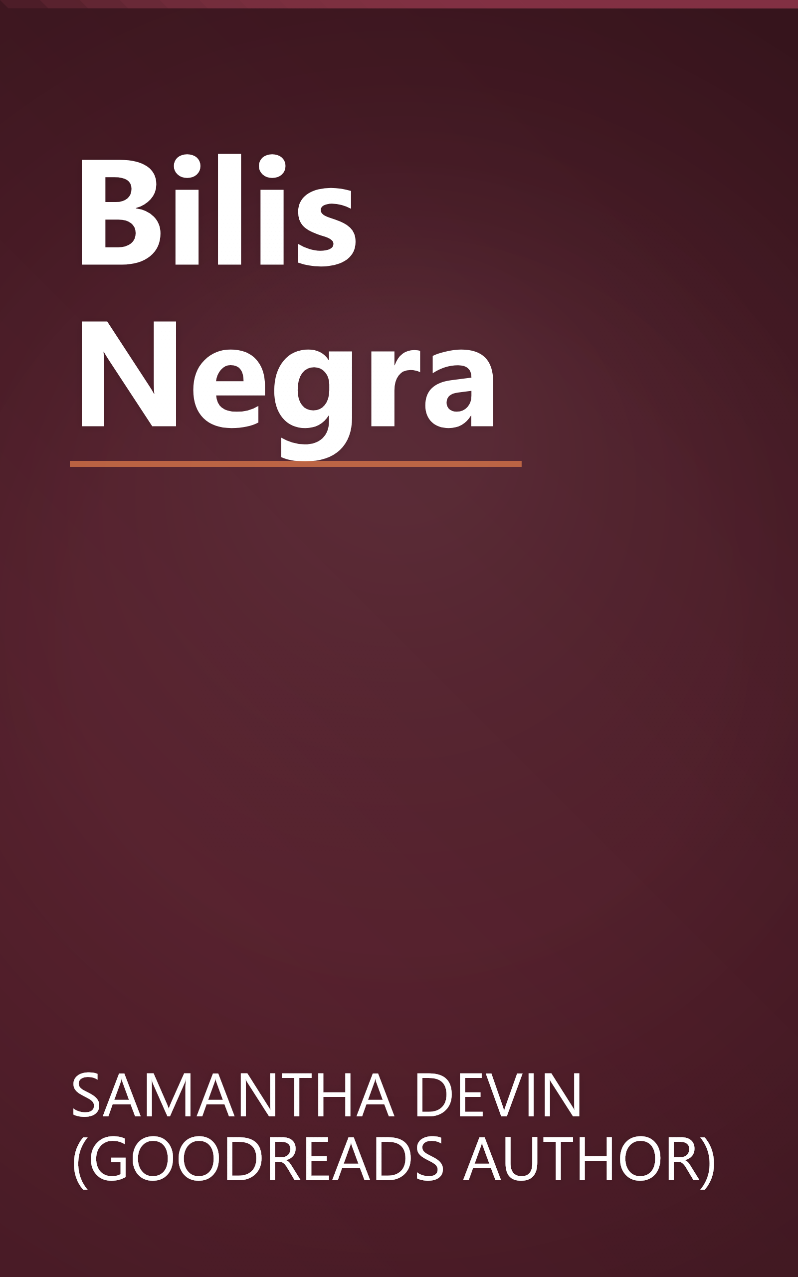 Bilis Negra book cover