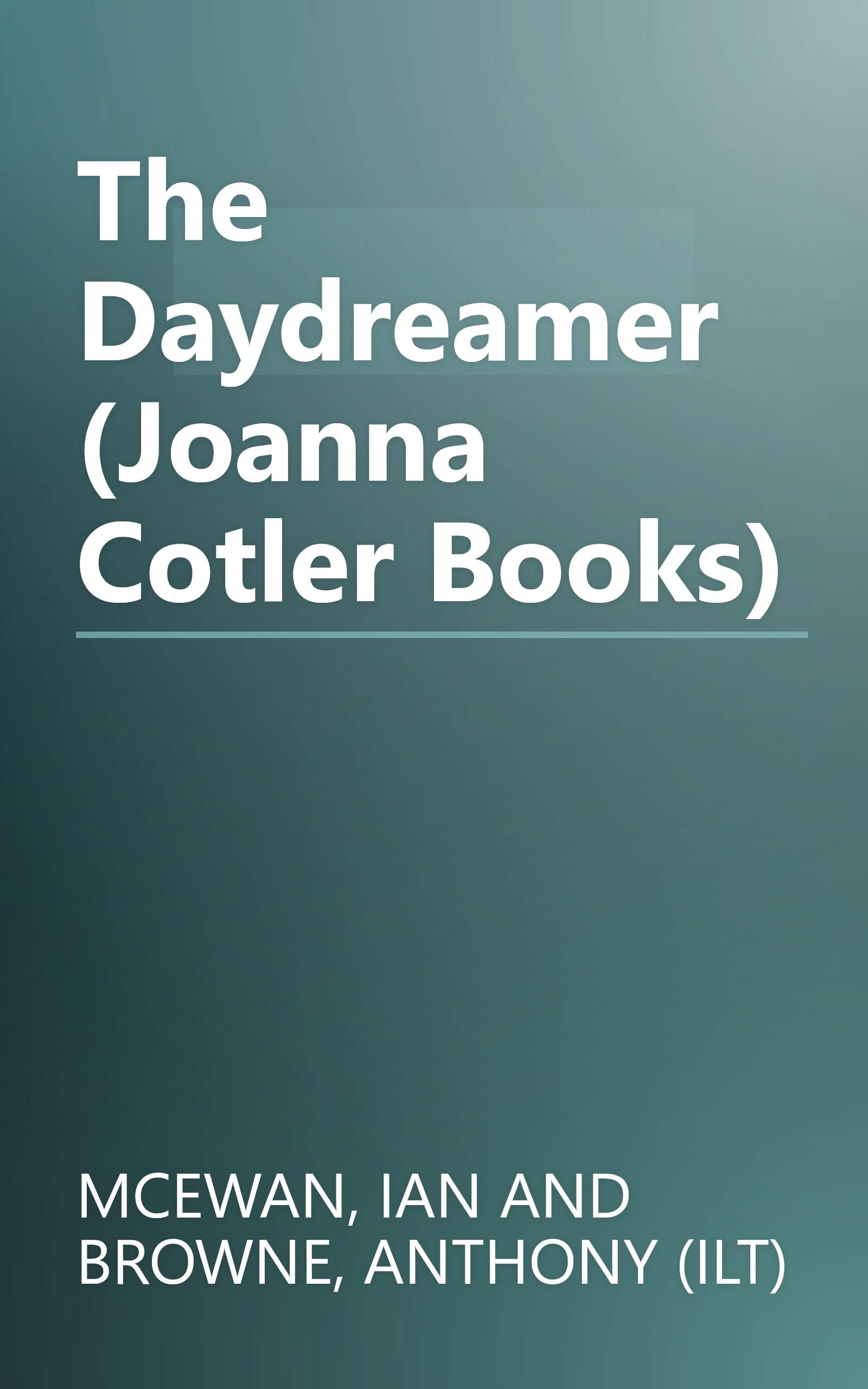 The Daydreamer (Joanna Cotler Books) book cover