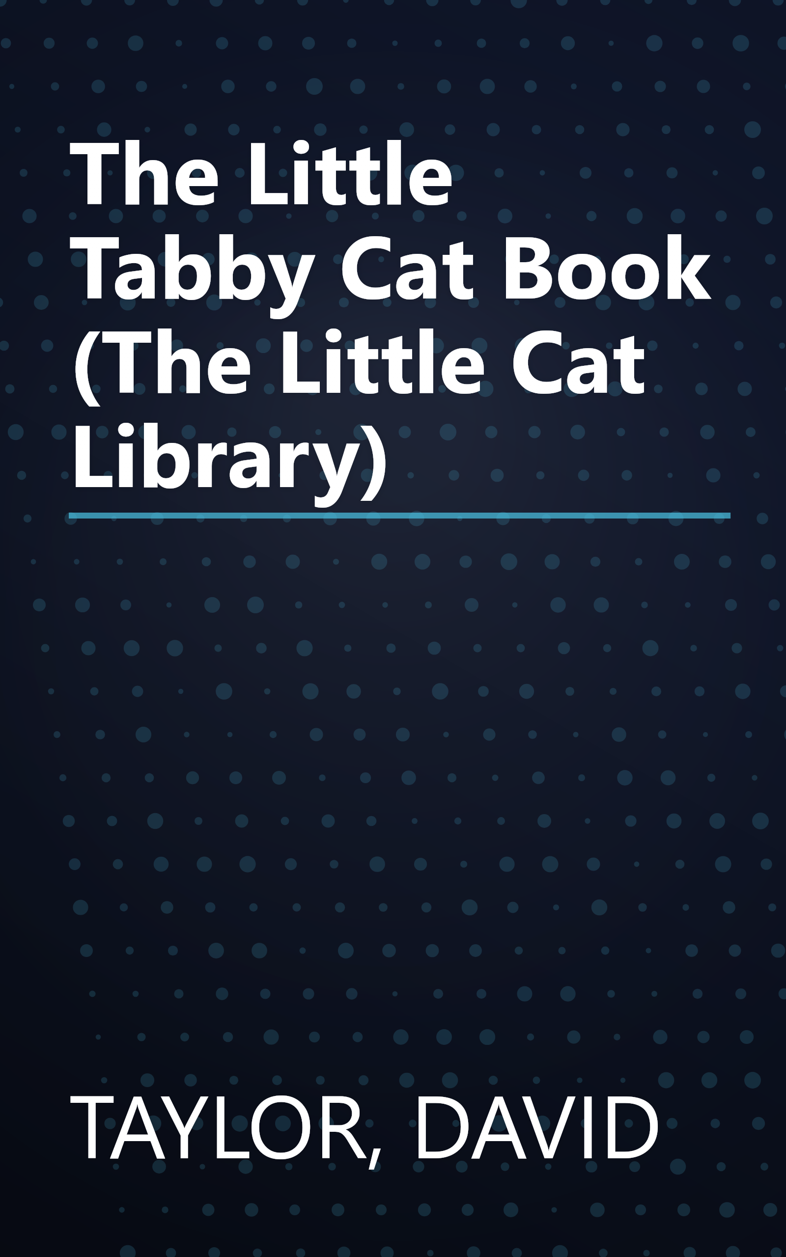 The Little Tabby Cat Book (The Little Cat Library) book cover