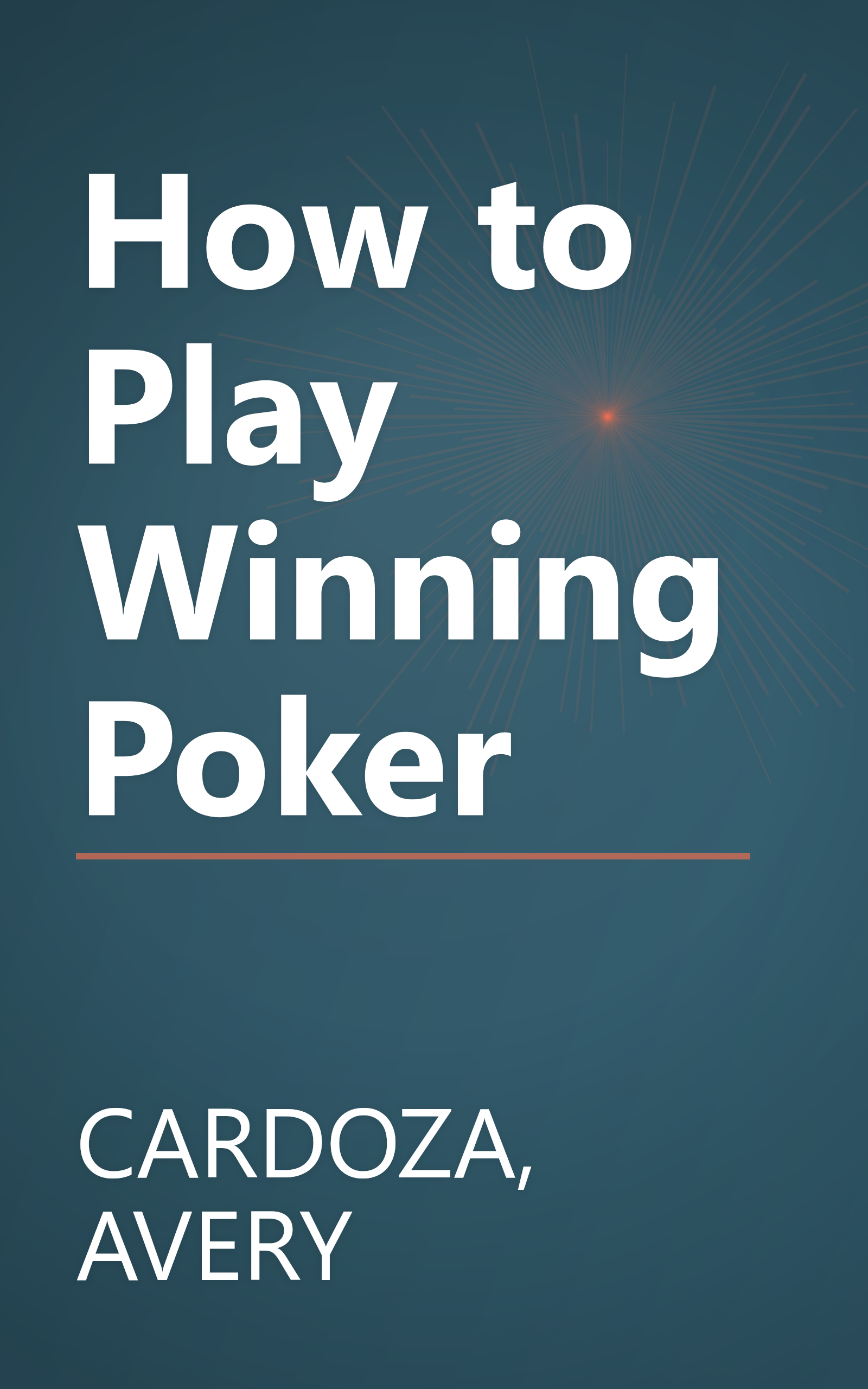 How to Play Winning Poker book cover