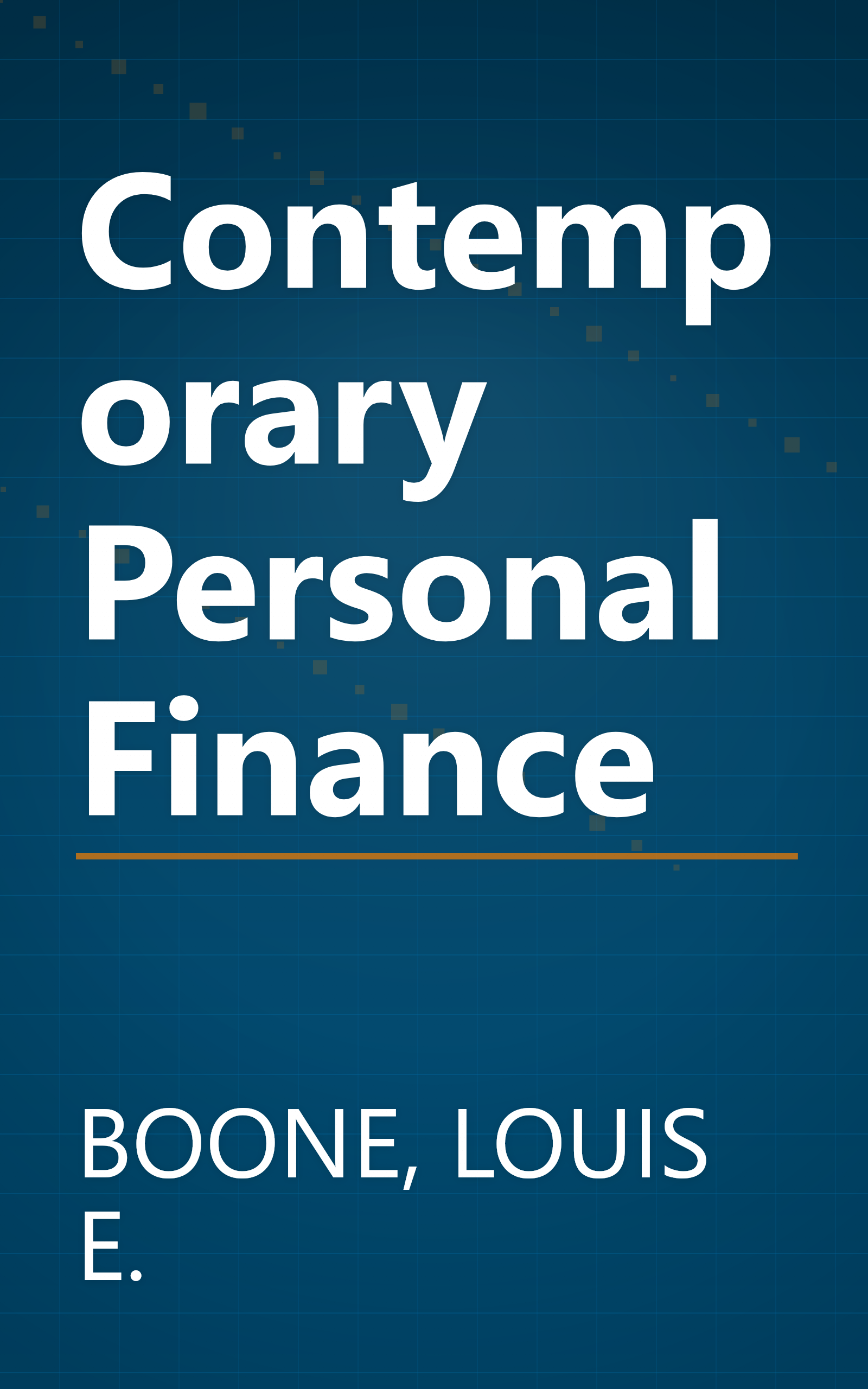 Contemporary Personal Finance book cover
