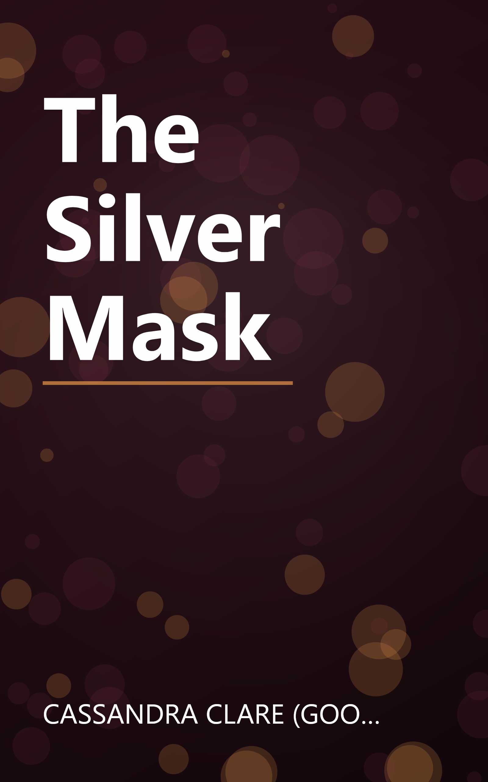 The Silver Mask book cover